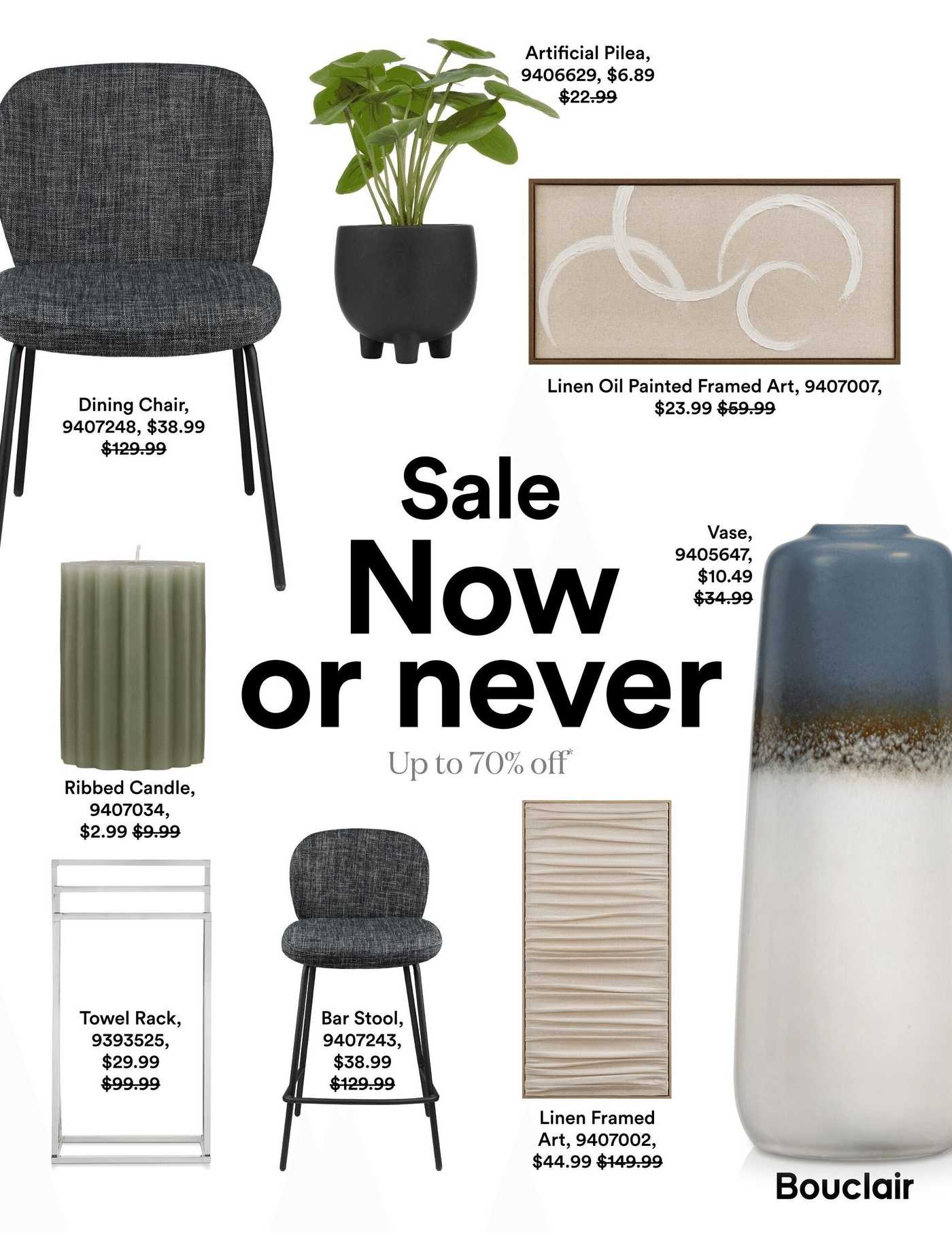 Bouclair Flyer July 3 to 9