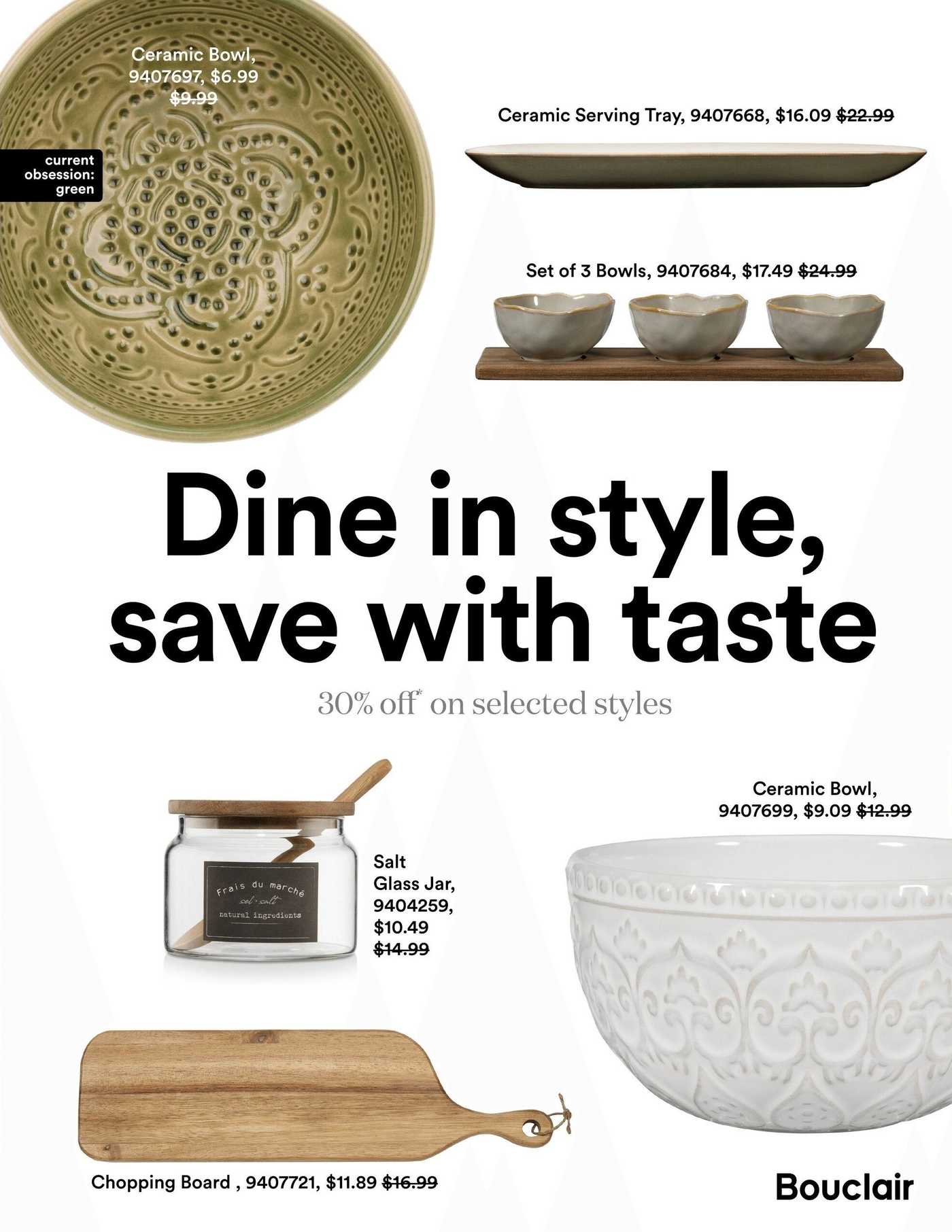 Bouclair Flyer July 3 to 9