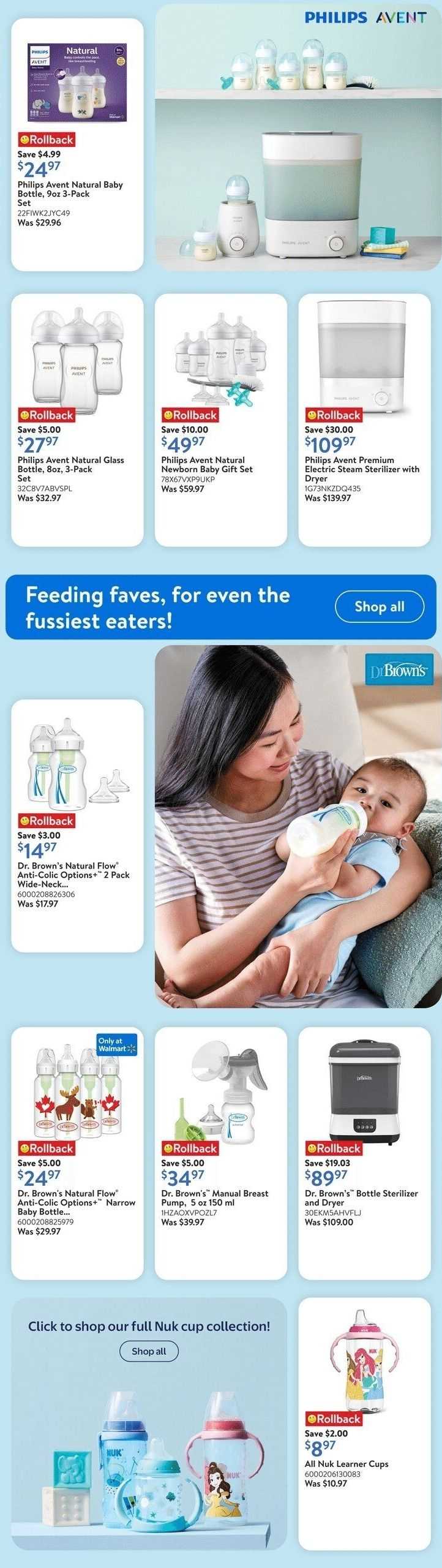 Walmart Baby Days Flyer July 3 to 16
