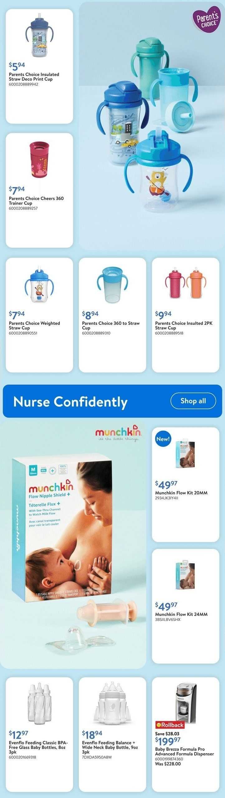 Walmart Baby Days Flyer July 3 to 16