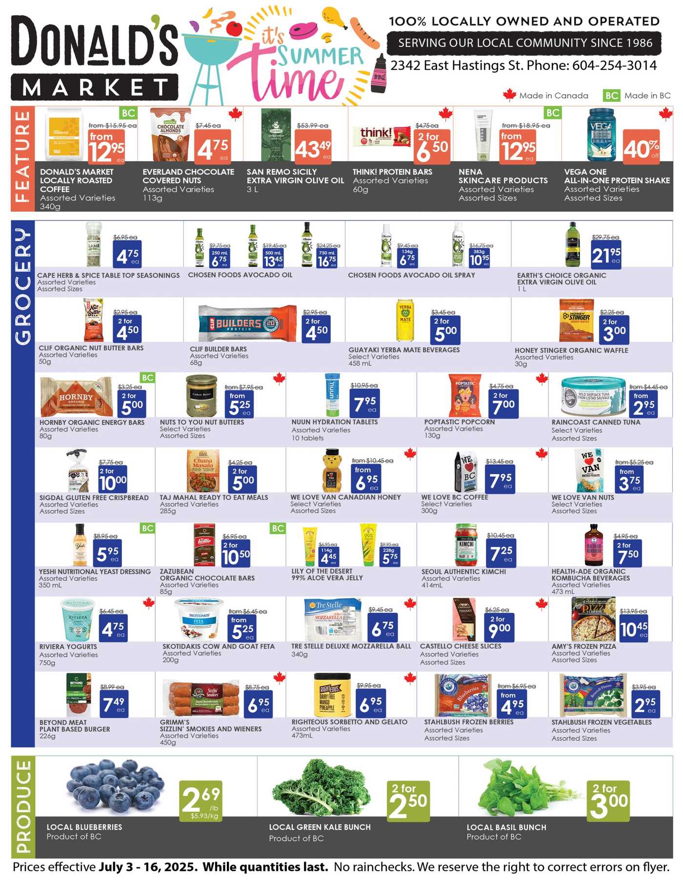 Donald's Market Canada Flyers