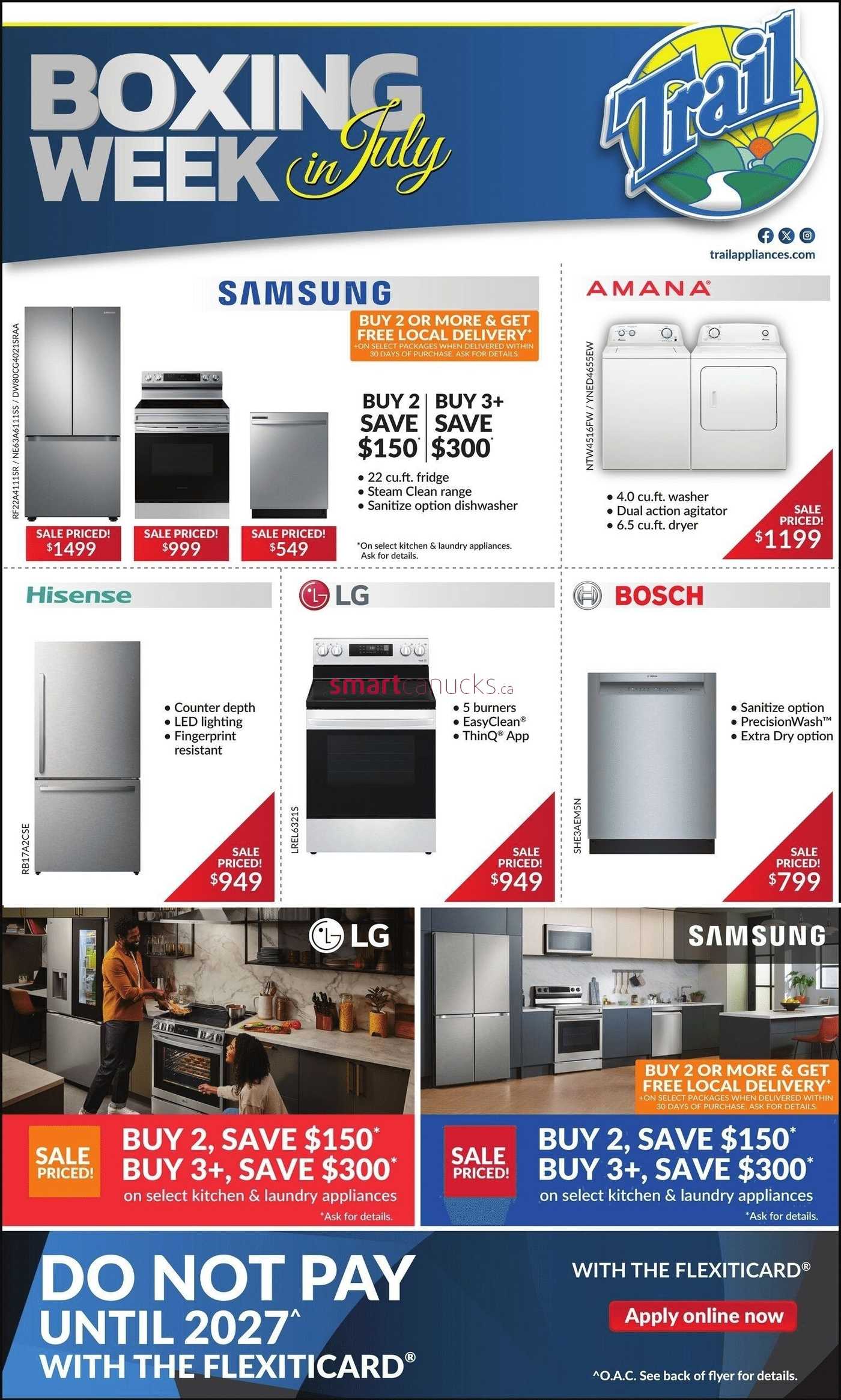 Trail Appliances (AB, SK) Flyer July 3 to 9