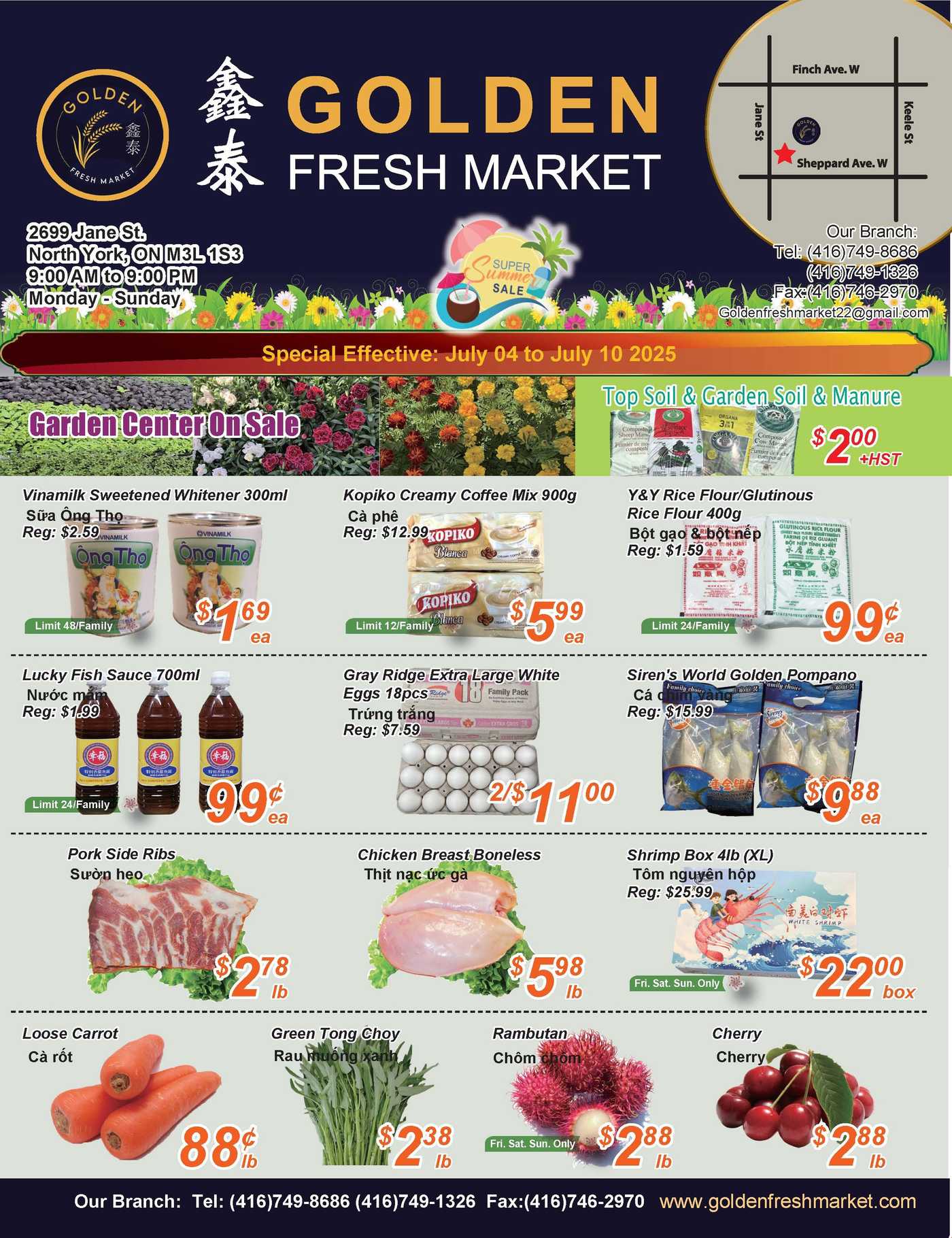 Golden Fresh Market Flyer July 4 to 10