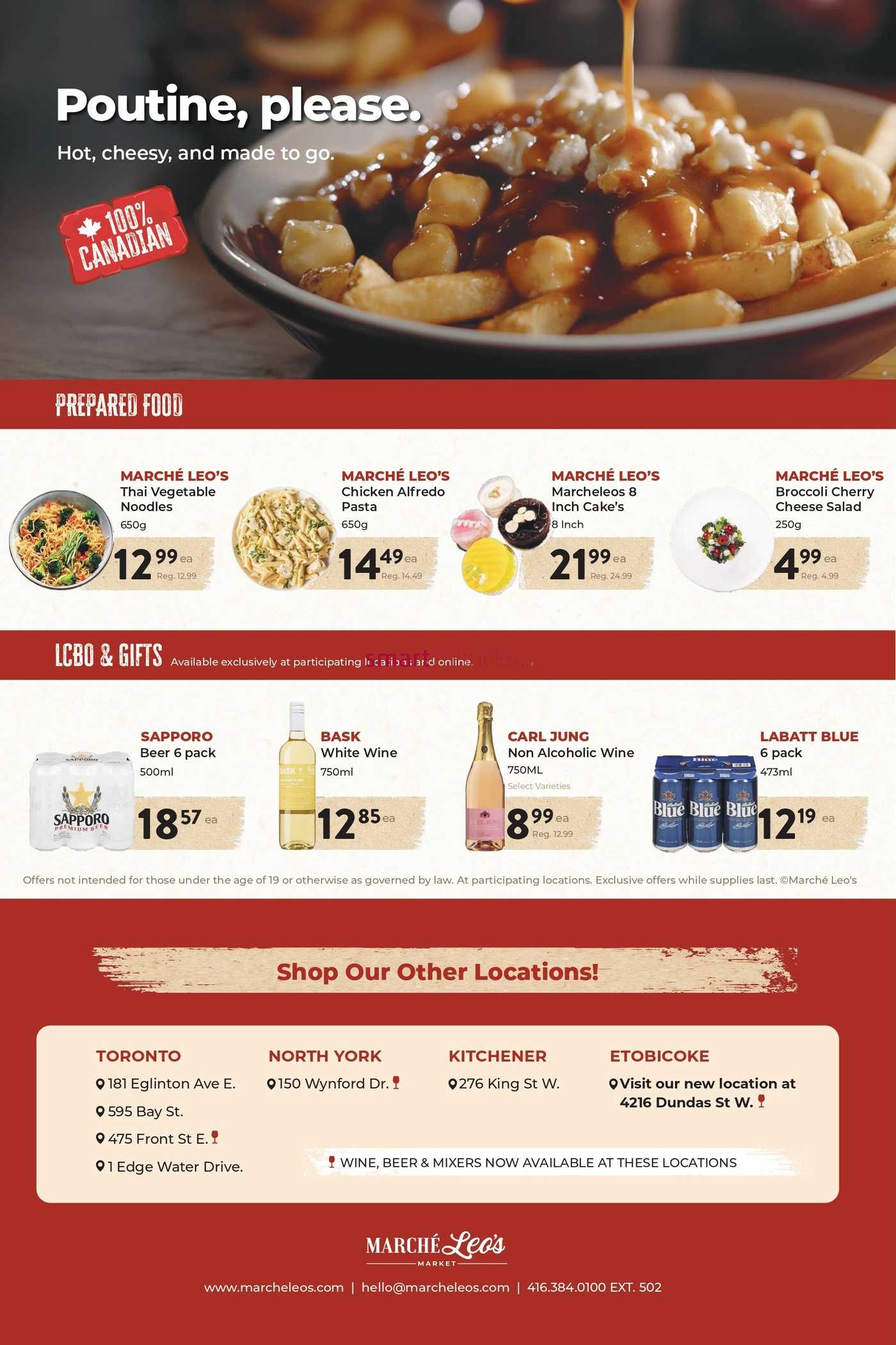 Marche Leo's Flyer July 4 to 13