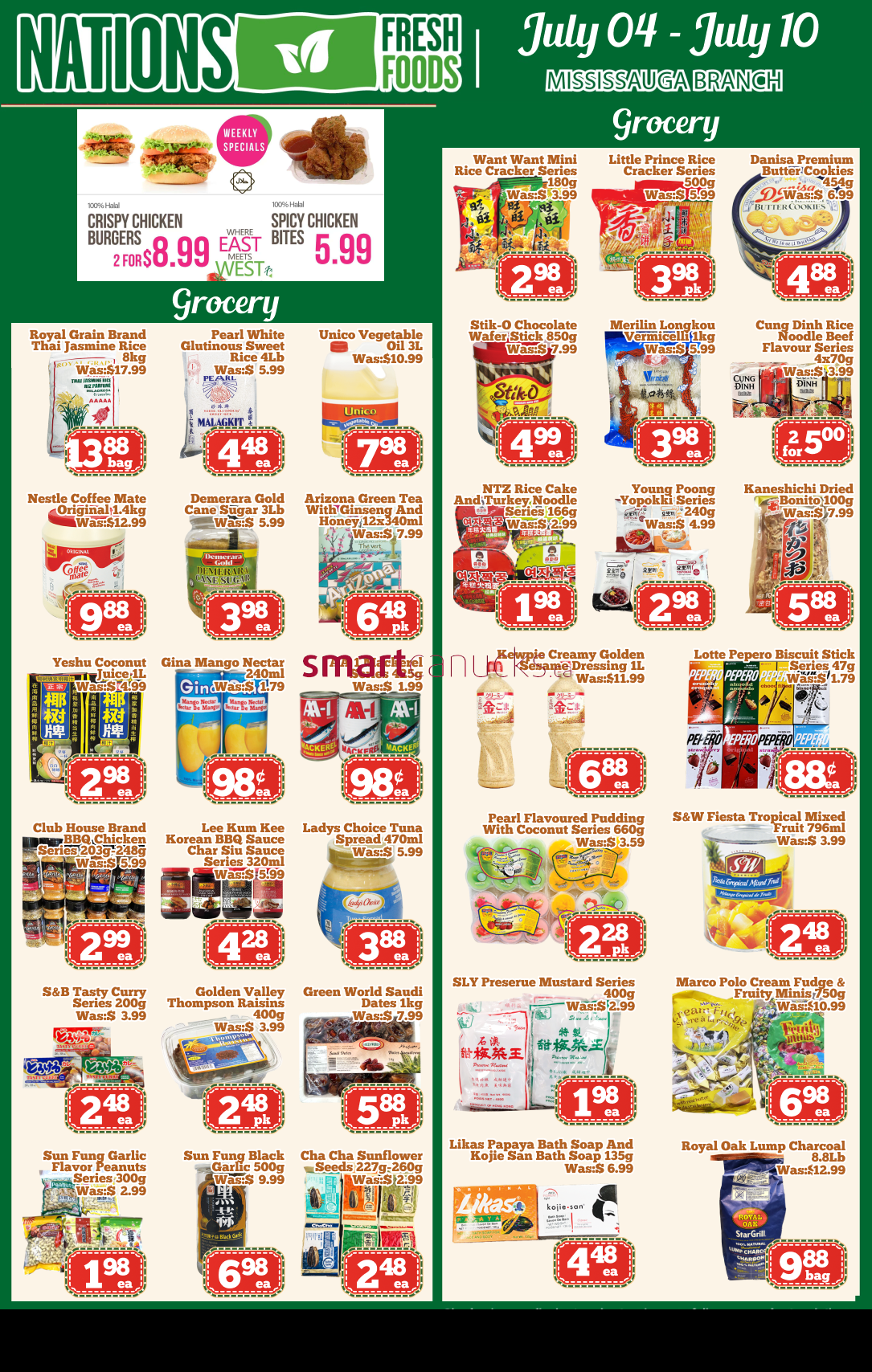 Nations Fresh Foods (Mississauga) Flyer July 4 to 10