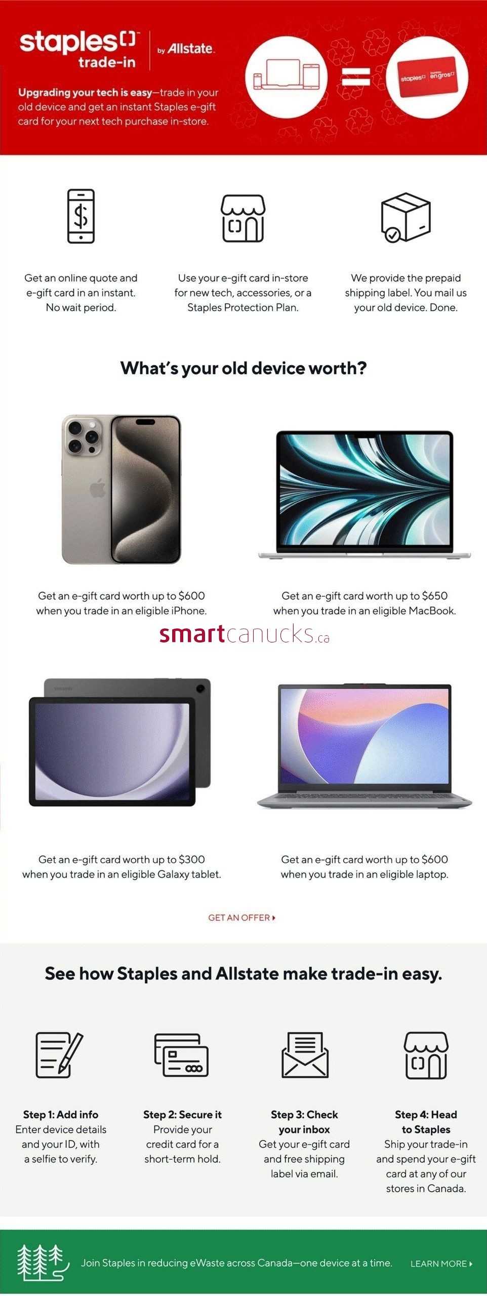 Staples Flyer July 4 to 10