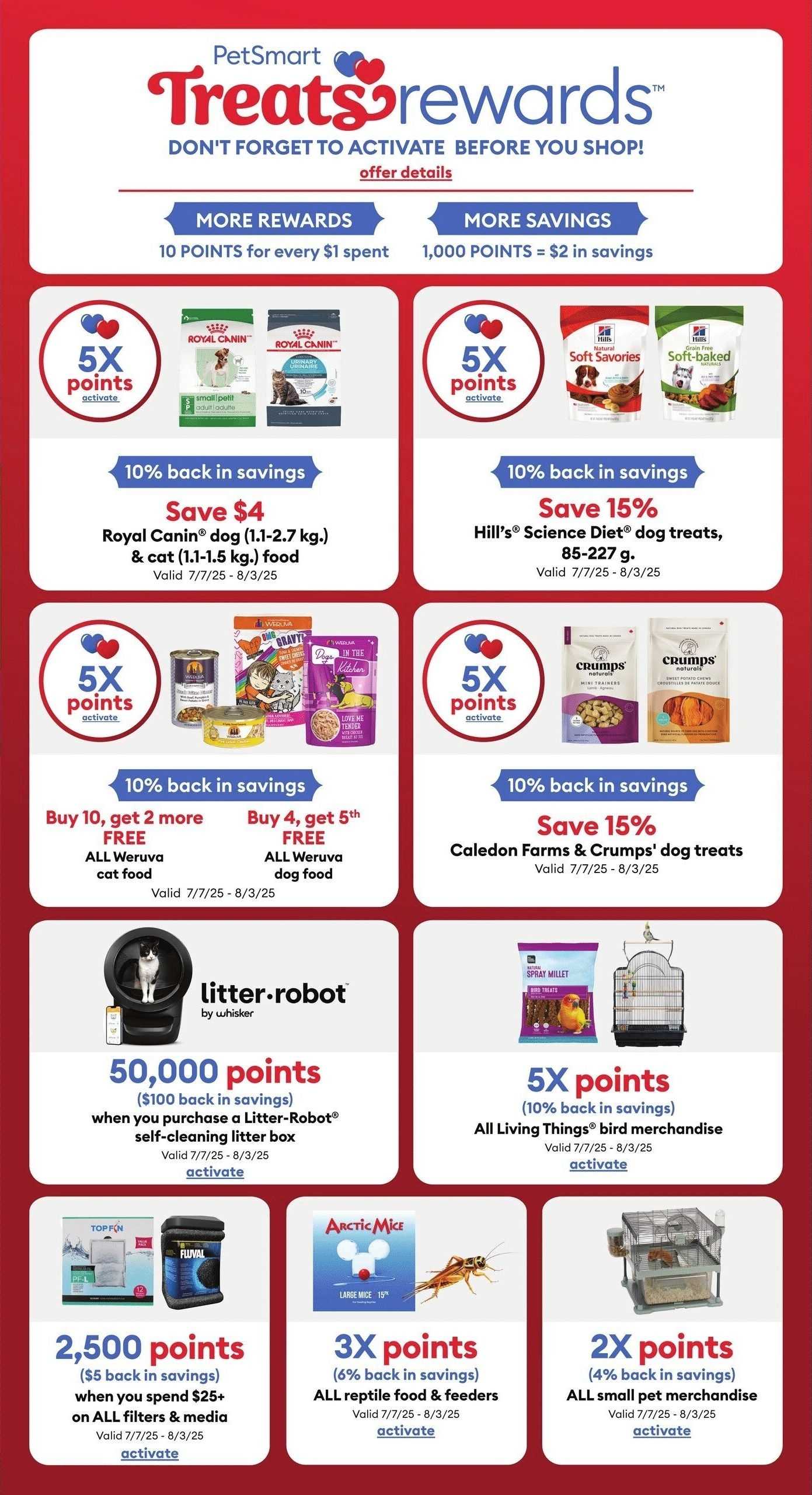 PetSmart Flyer July 7 to August 3