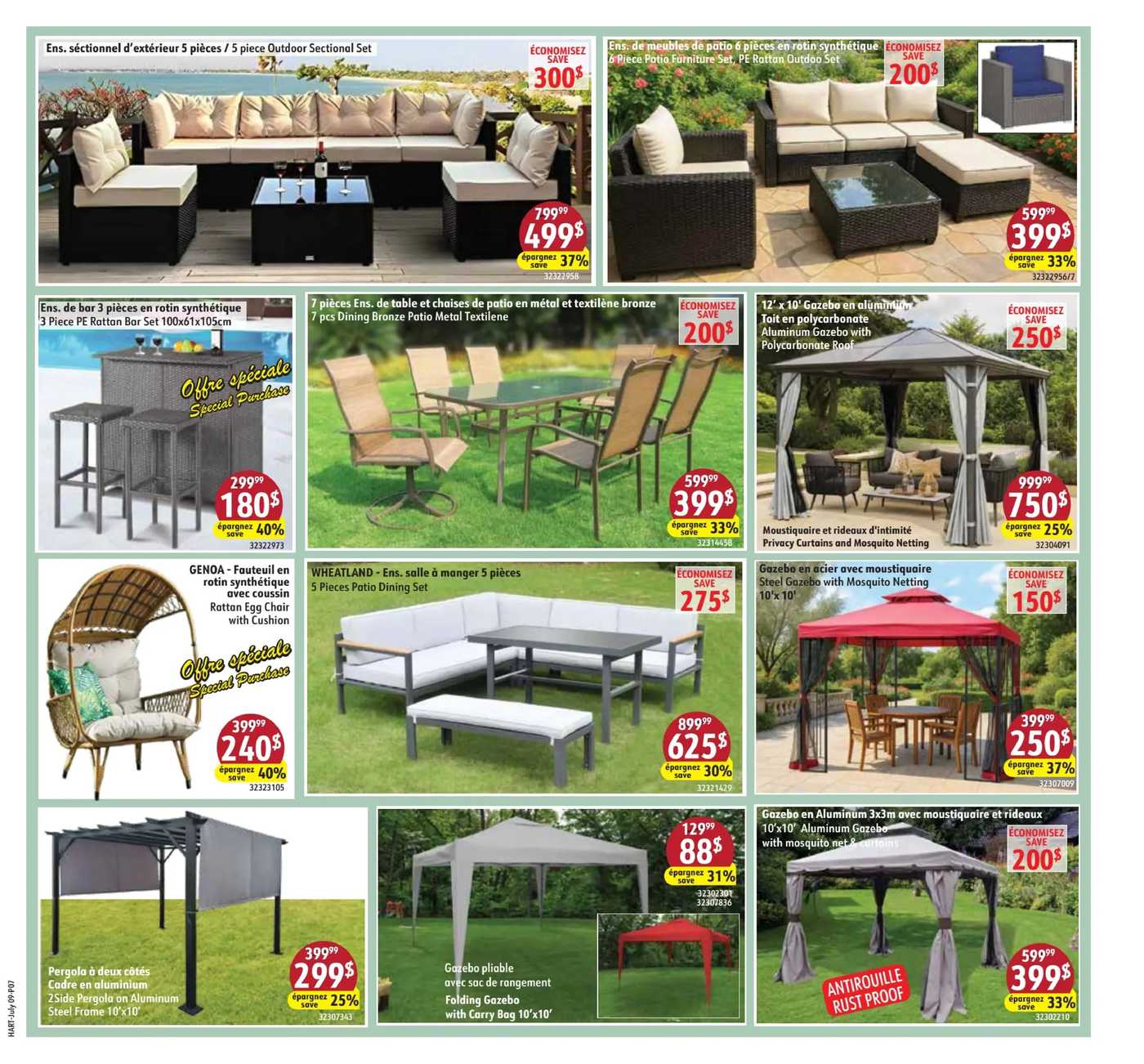 Hart Stores Flyer July 9 to 15