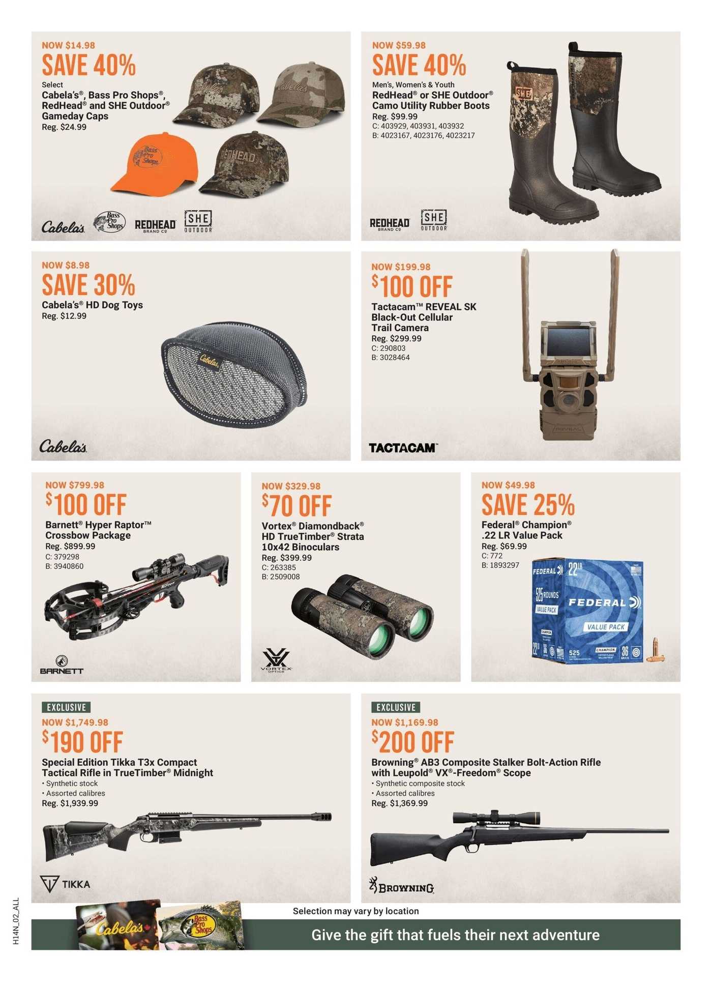 Bass Pro Shops Flyer July 8 to 10