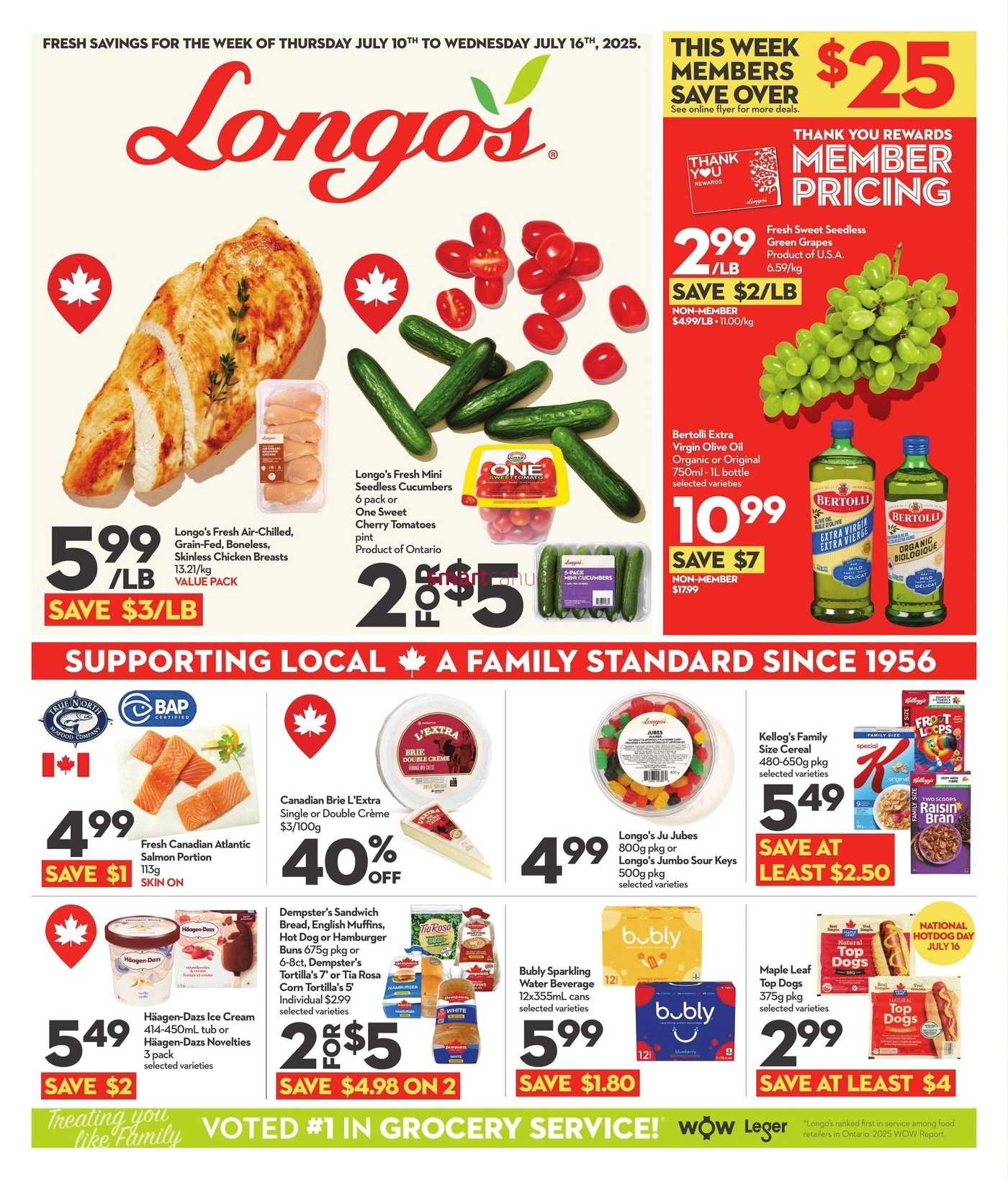 Longo's Flyer July 10 to 16