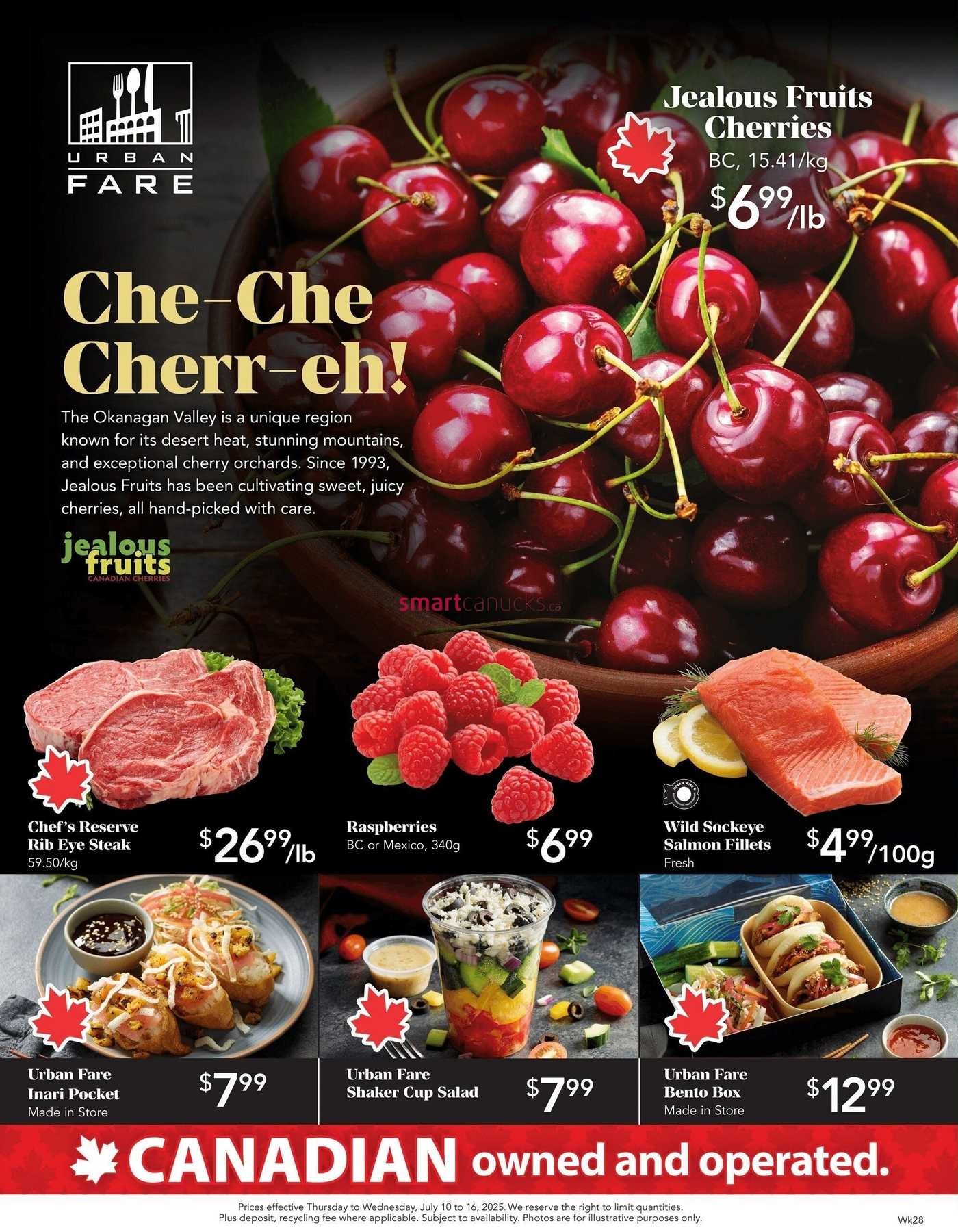 Urban Fare Flyer July 10 to 16