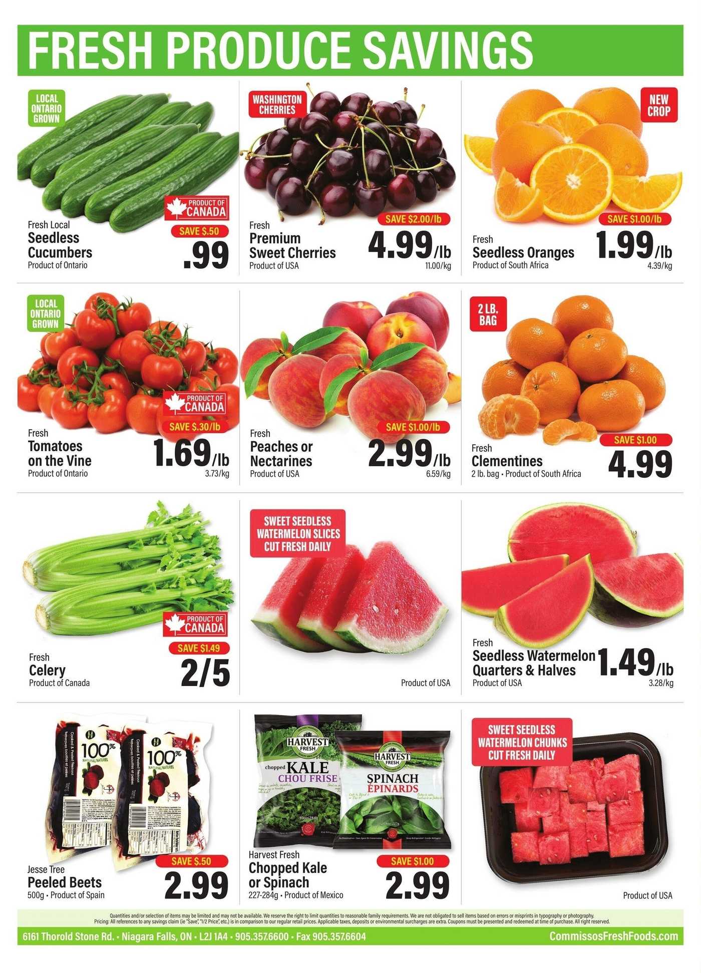 Commisso's Fresh Foods Flyer July 11 to 17