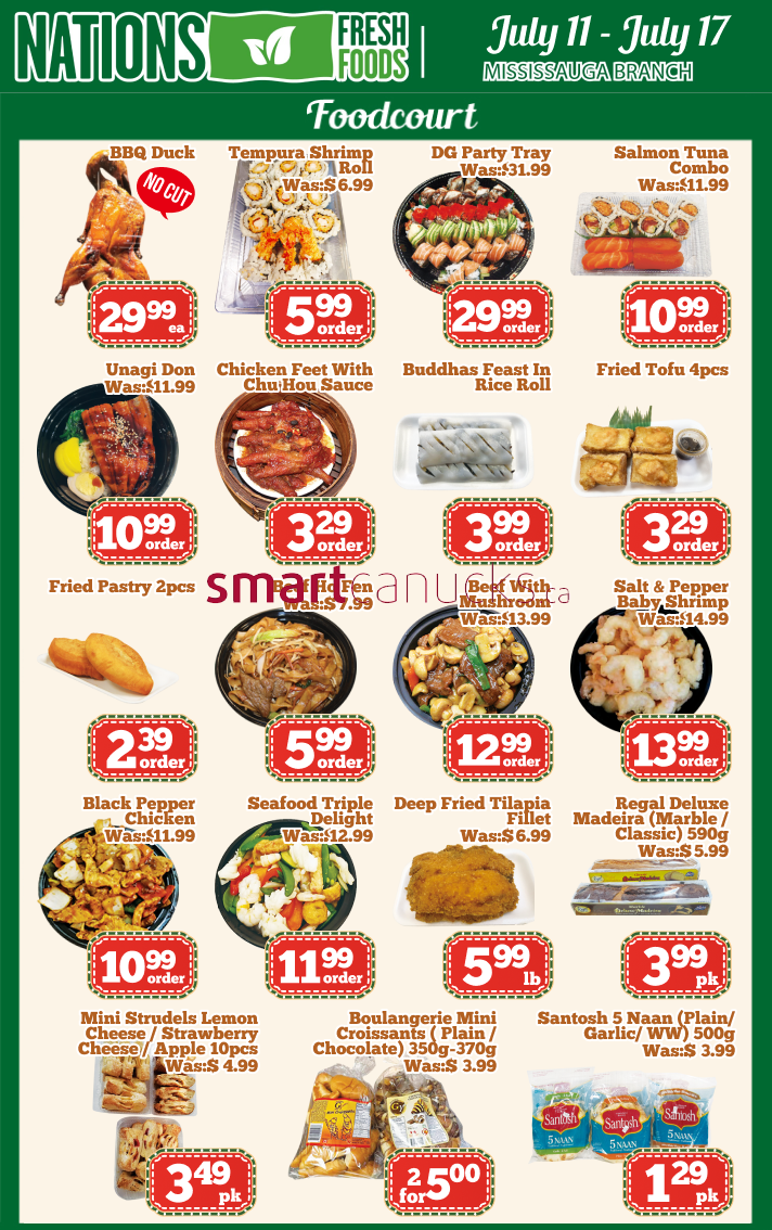 Nations Fresh Foods (Mississauga) Flyer July 11 to 17