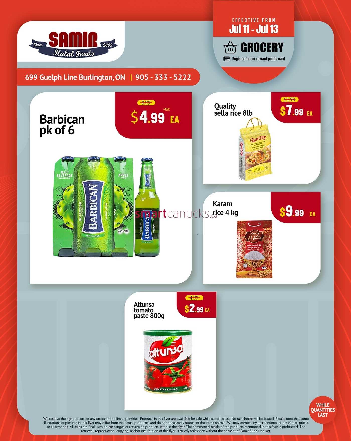 Samir Supermarket Flyer July 11 to 13