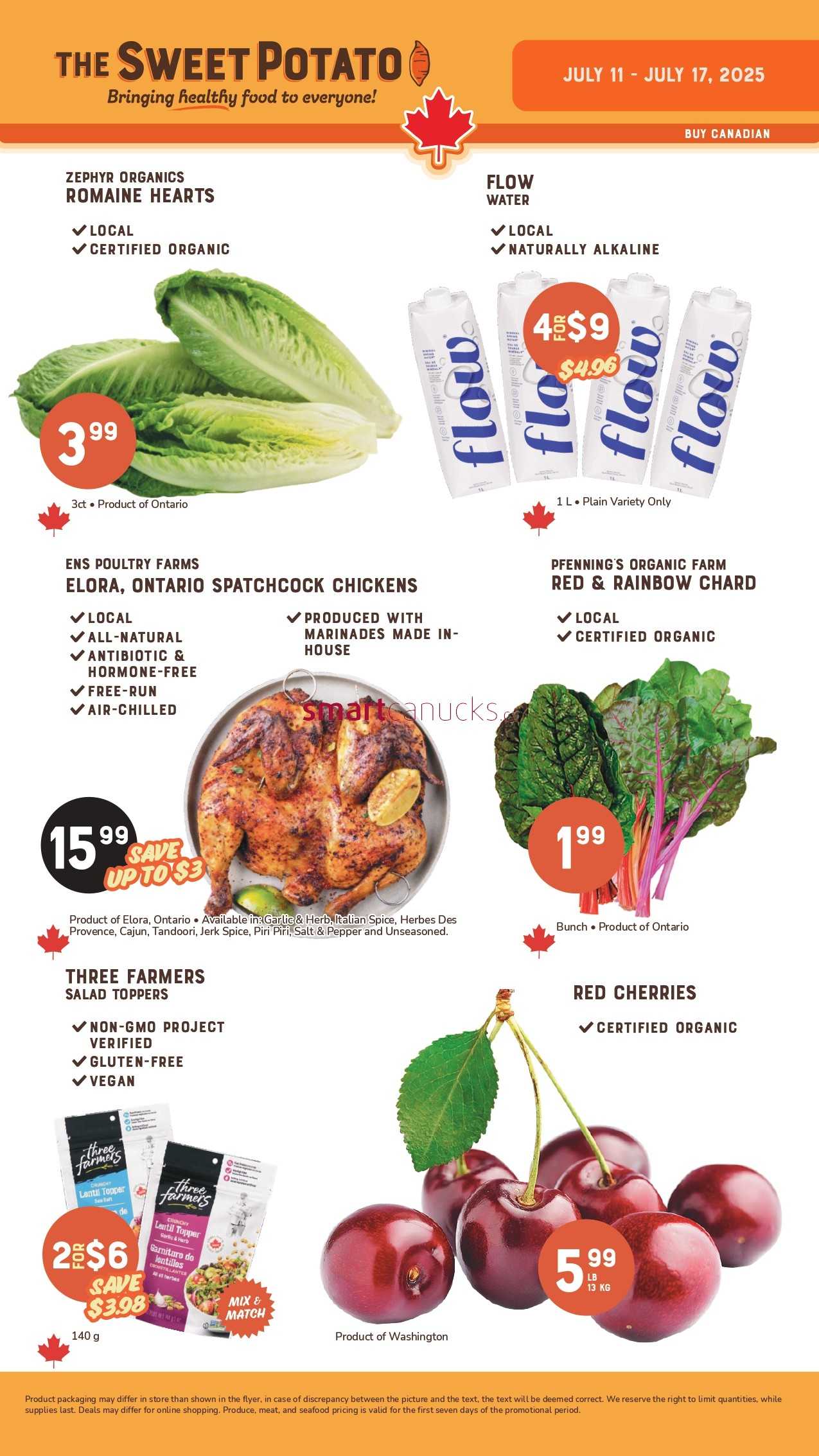 The Sweet Potato Flyer July 11 to 17