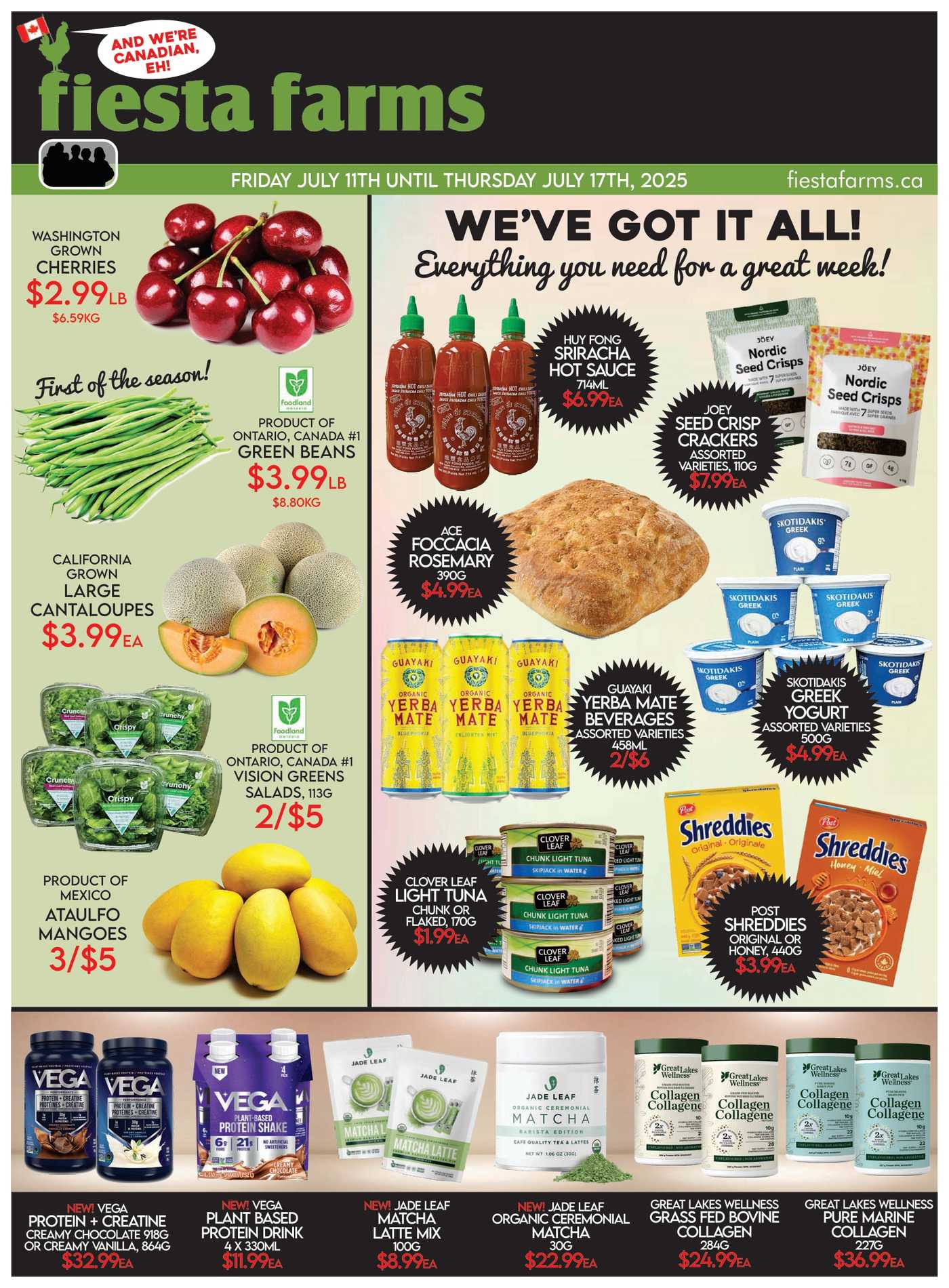 Fiesta Farms Flyer July 11 to 17