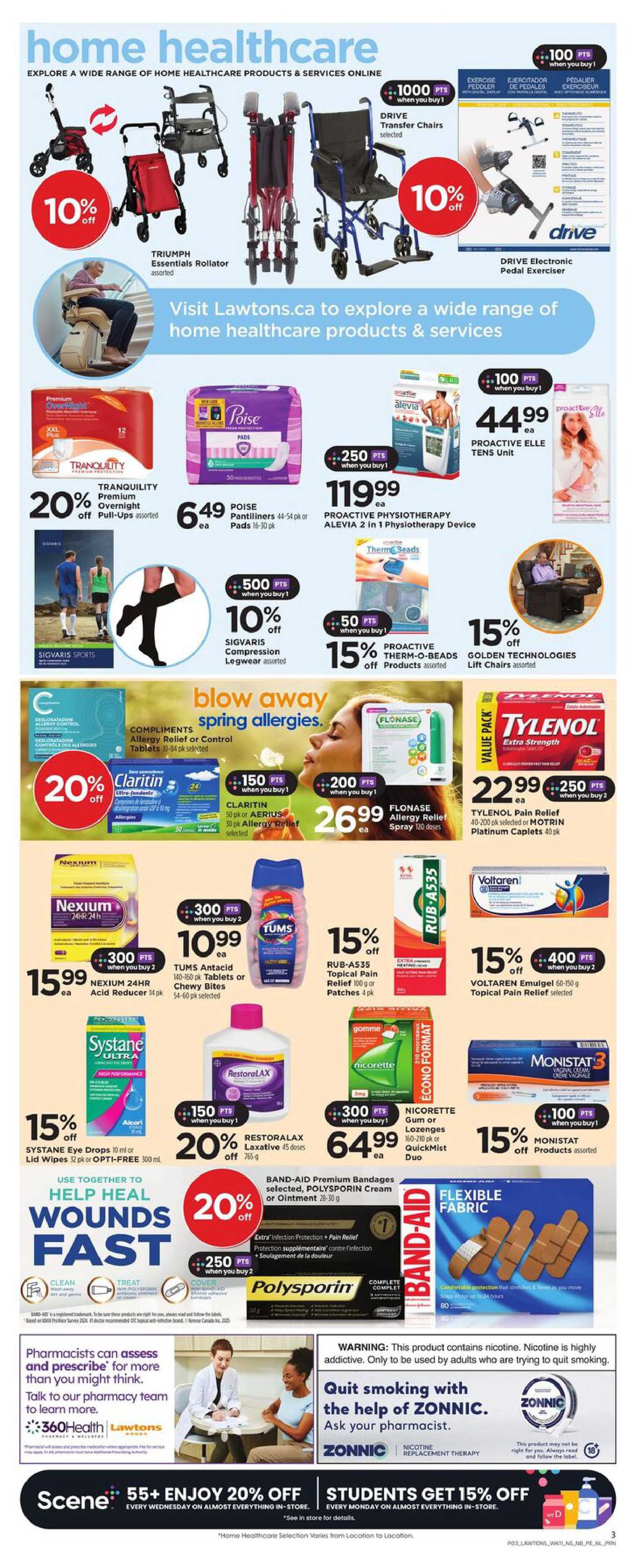 Lawtons Drugs Flyer July 11 to 17