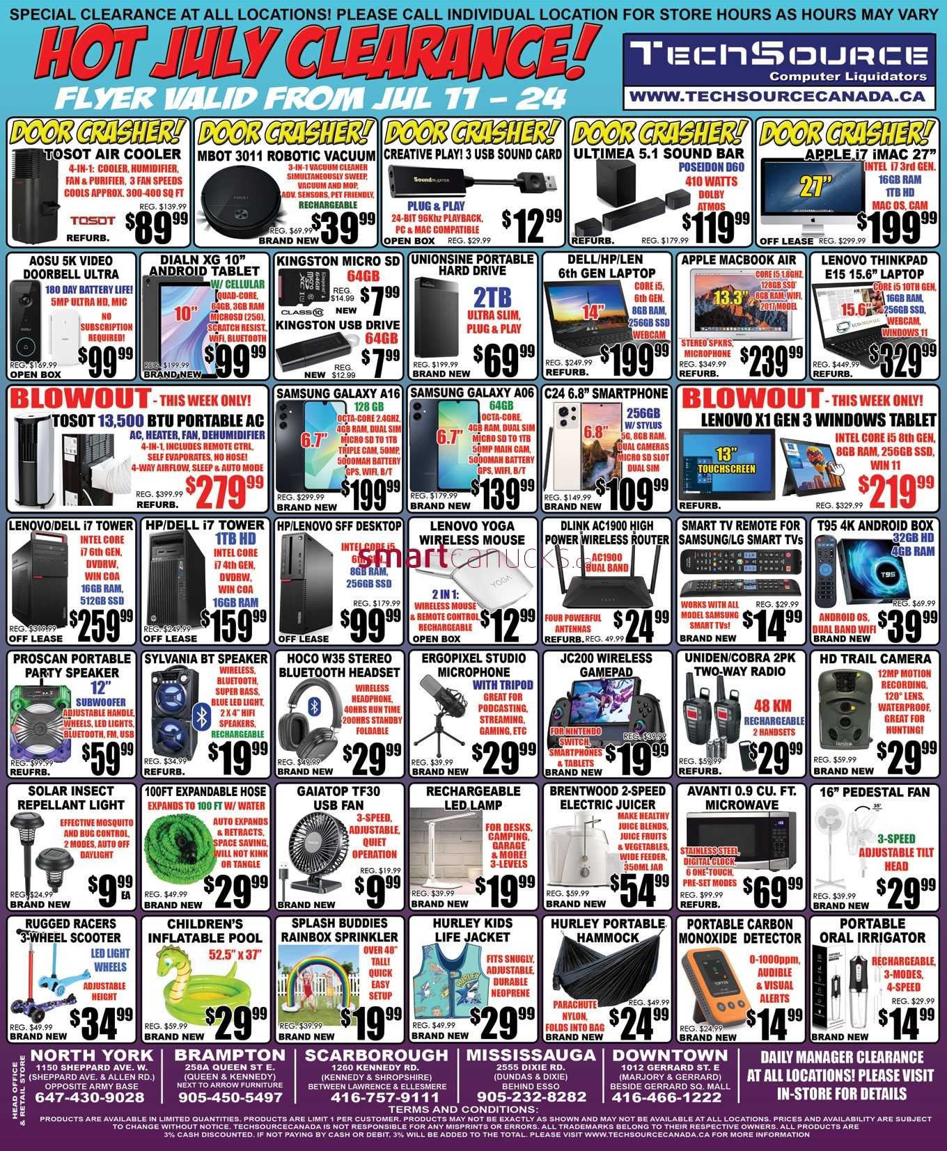 TechSource Flyer July 11 to 24