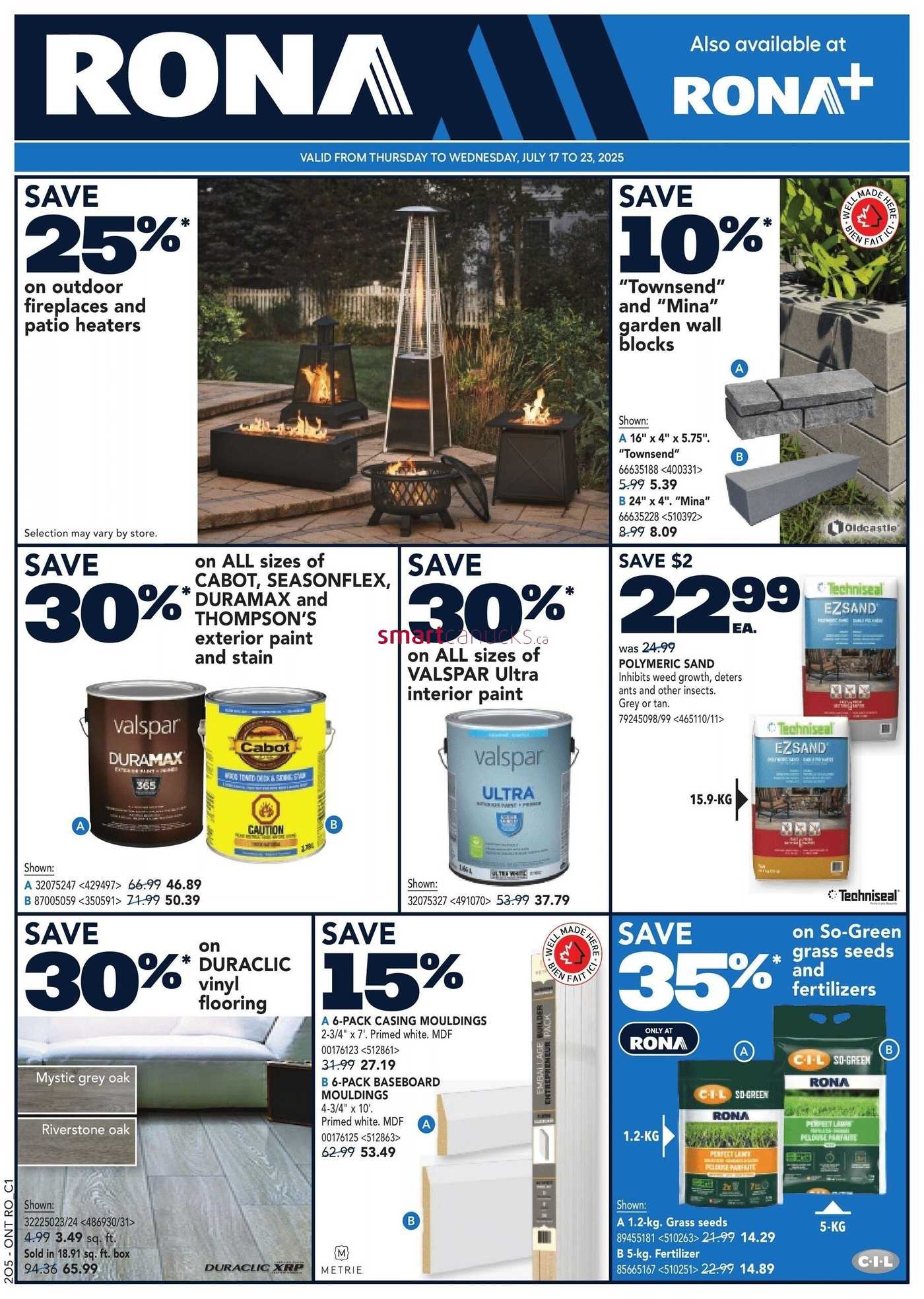 Rona & Rona+ Canada Flyers