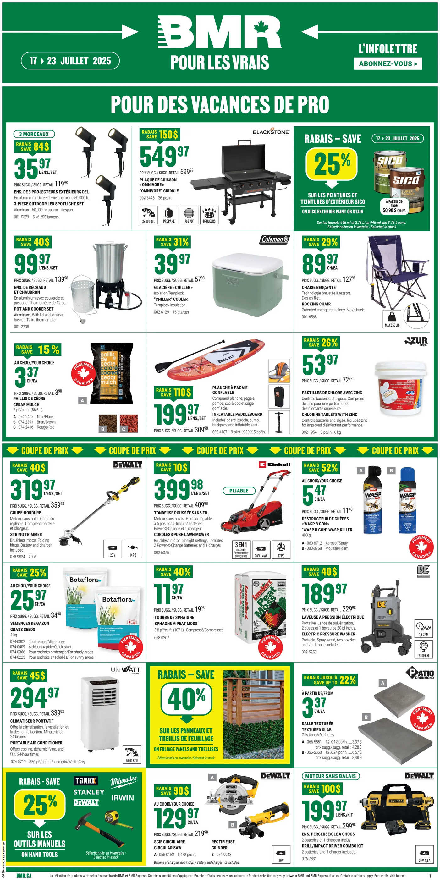 BMR Flyer July 17 to 23