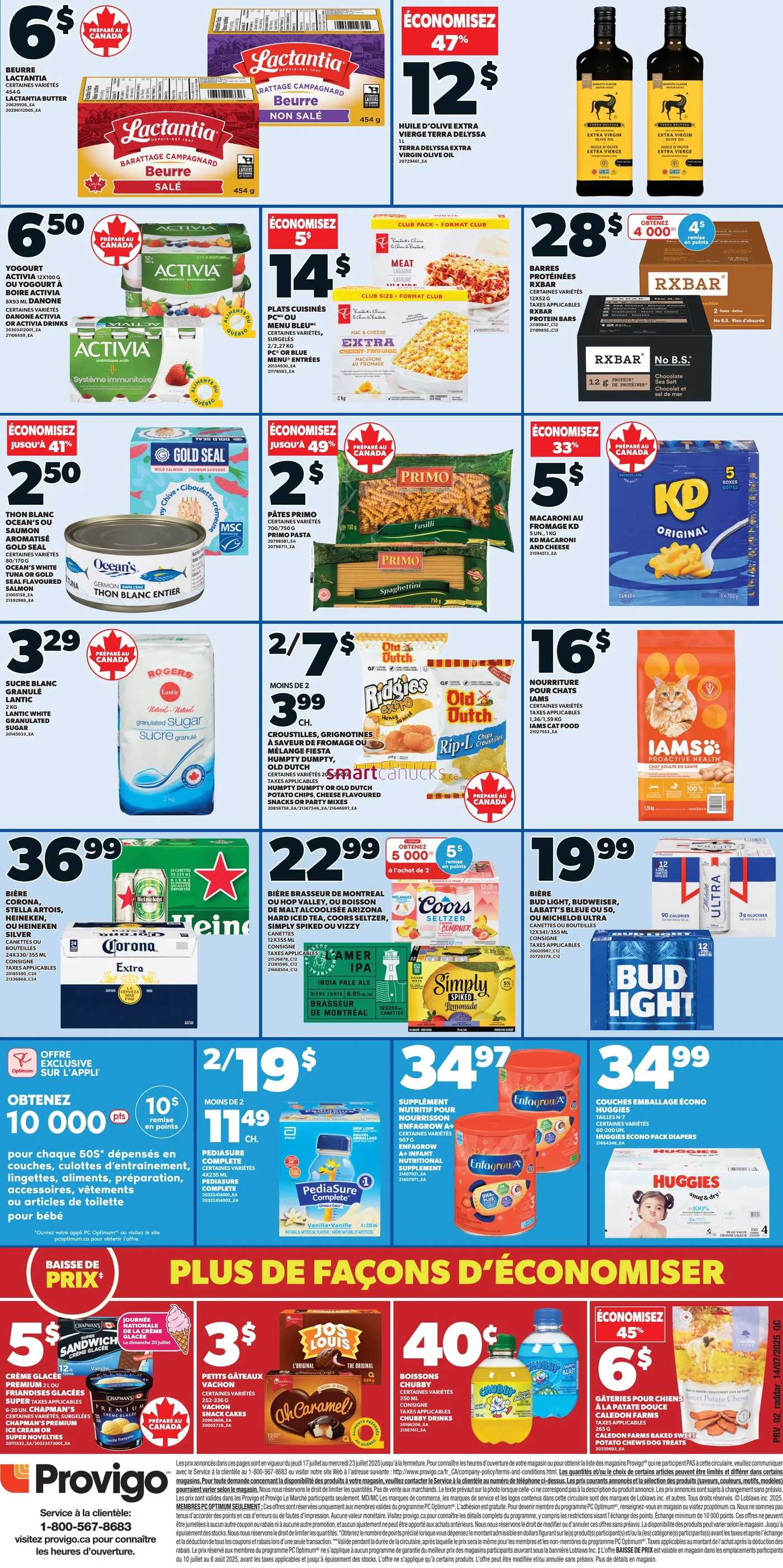 Provigo Flyer July 17 to 23