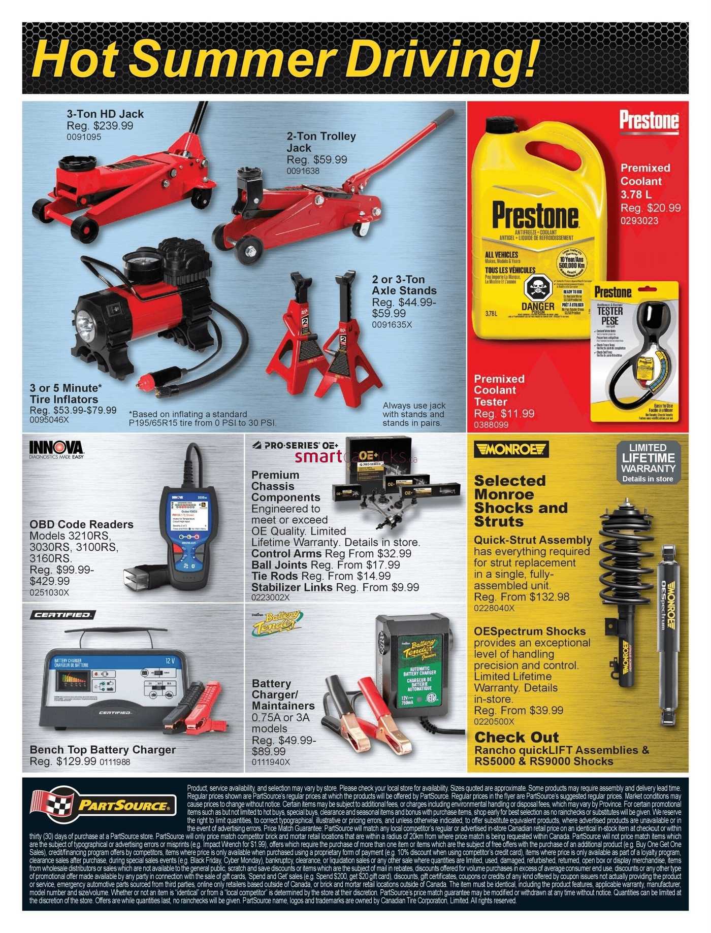 PartSource Flyer July 17 to 23