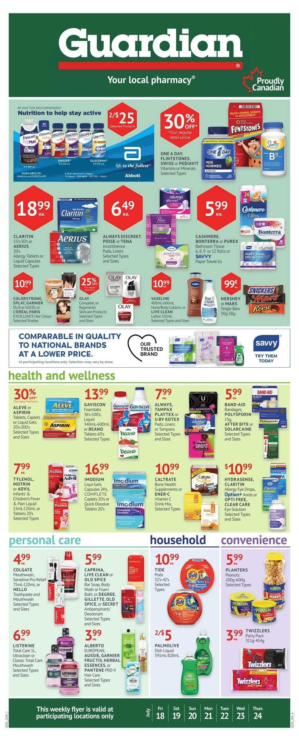 Guardian Flyer July 18 to 24