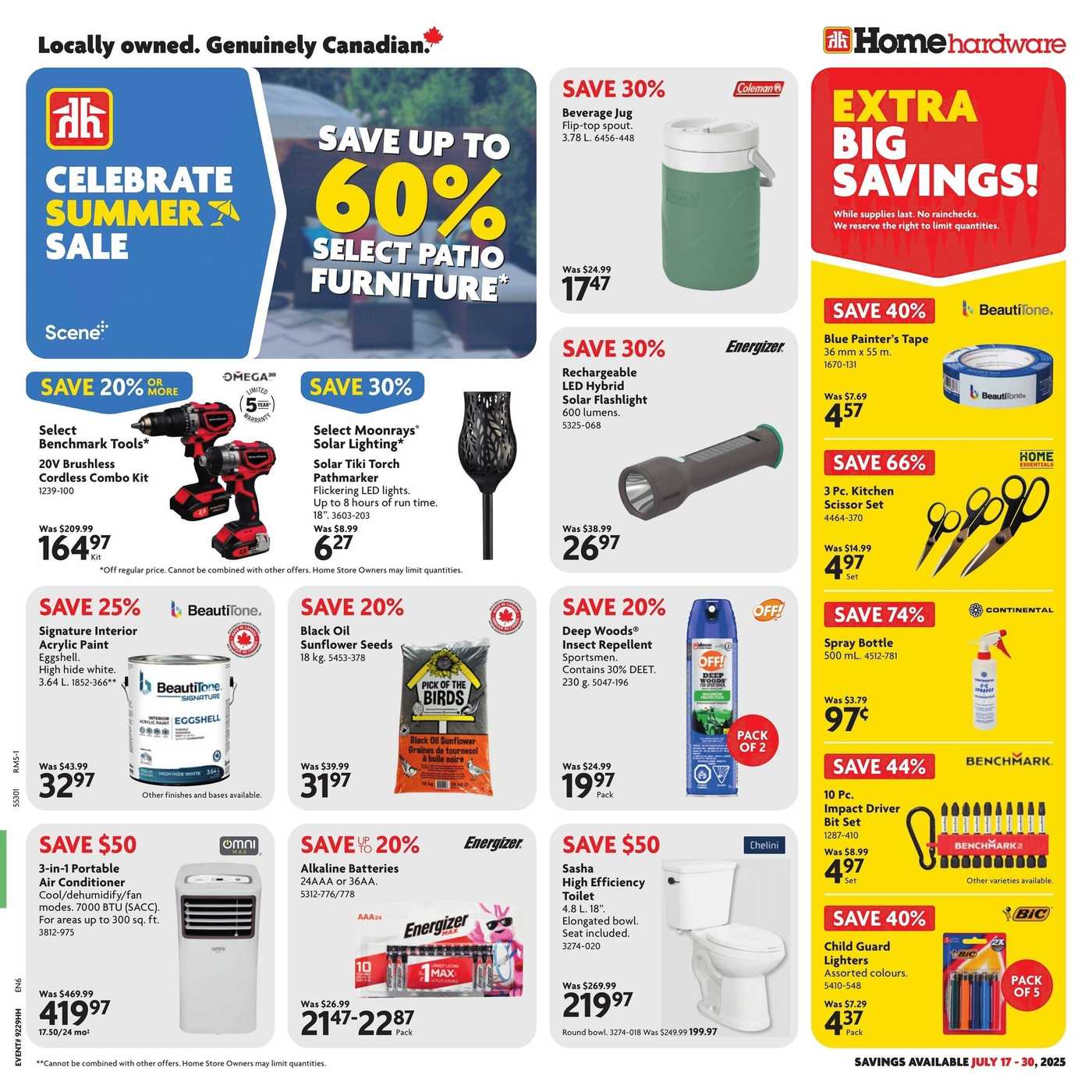 Home Hardware (ON) Flyer July 17 to 30