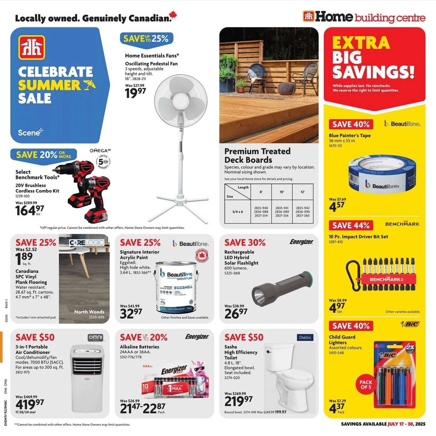 Home Hardware Home Building Centre (ON) Flyer July 17 to 30