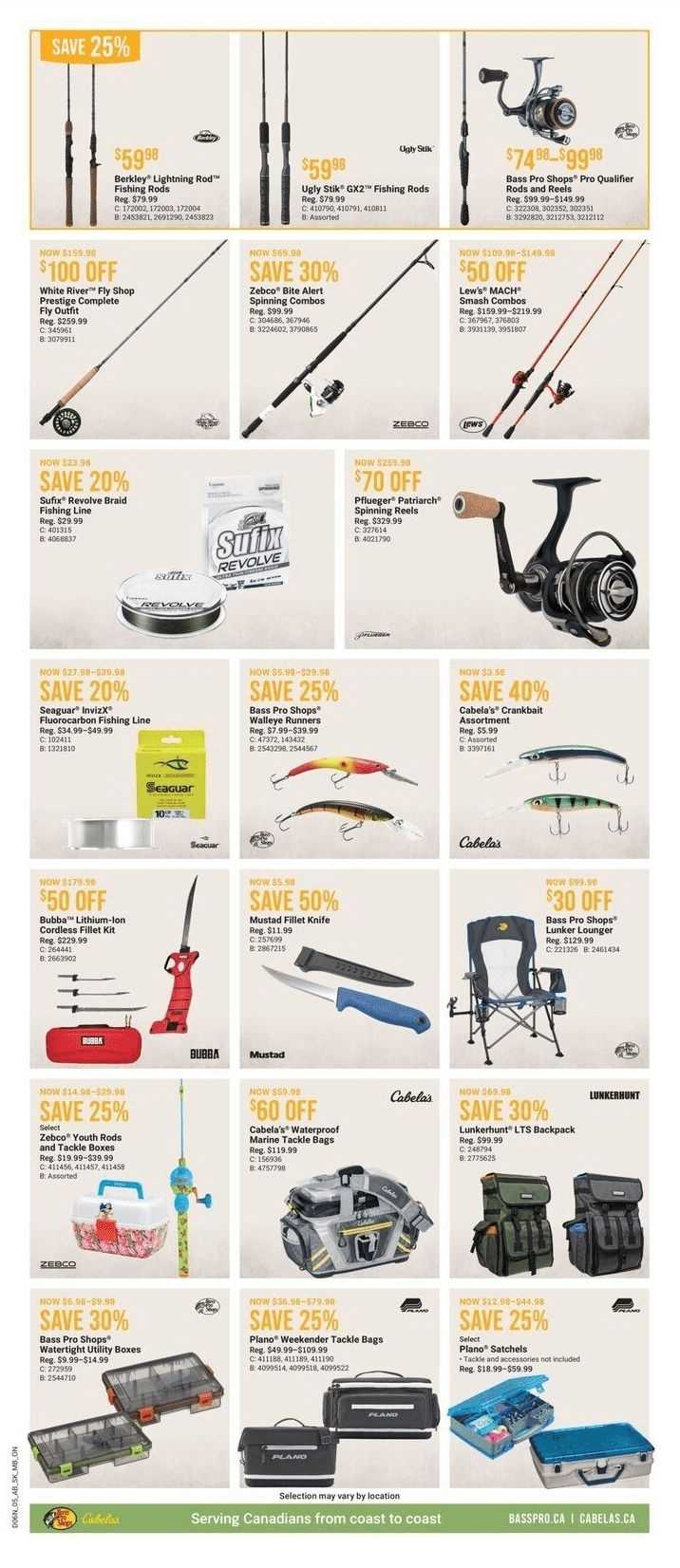 Bass Pro Shops Flyer July 17 to 30