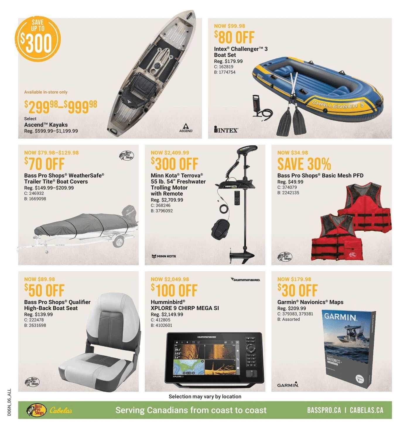 Bass Pro Shops Flyer July 17 to 30