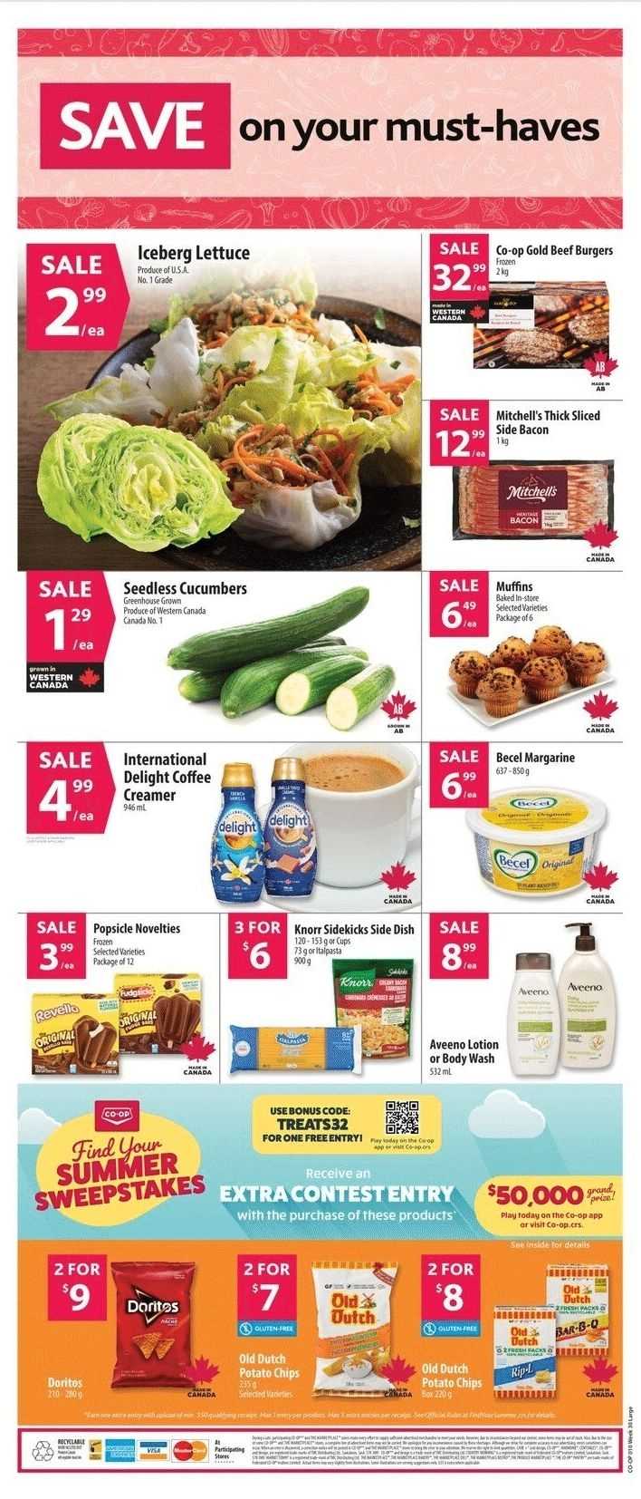 Co-op (West) Food Store Flyer July 17 to 23