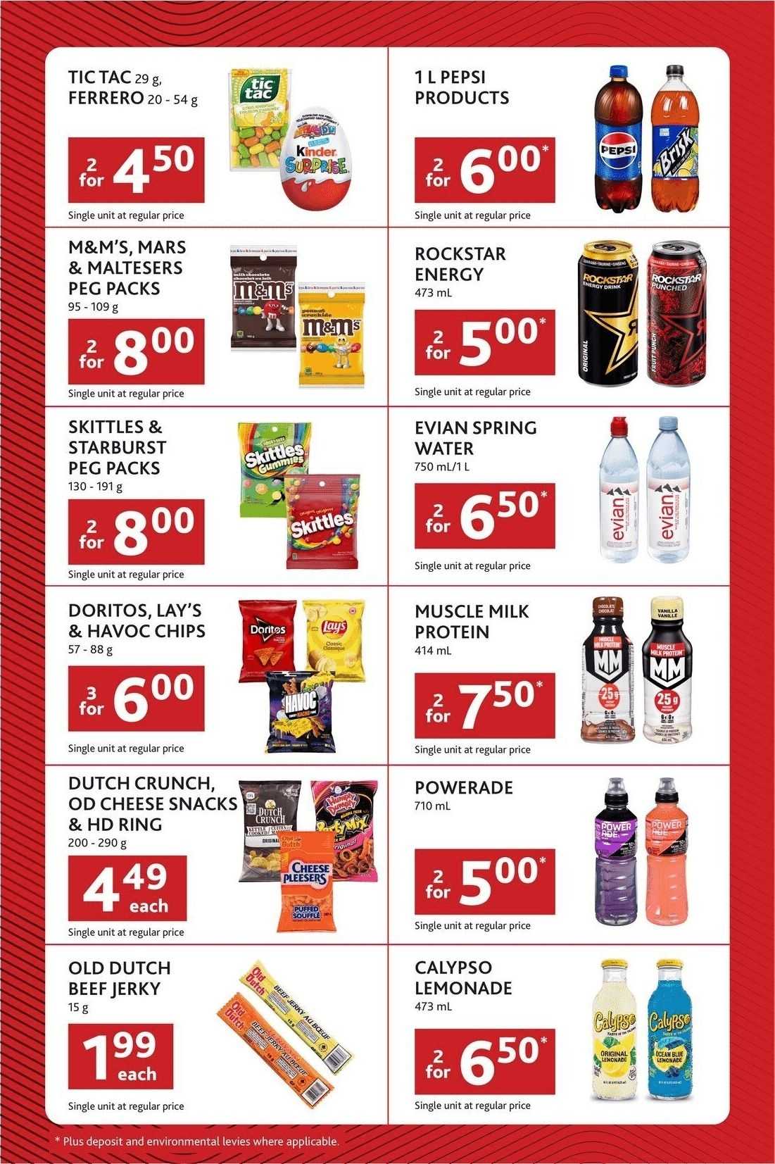 Co-op (West) Gas Bar Flyer July 17 to August 13