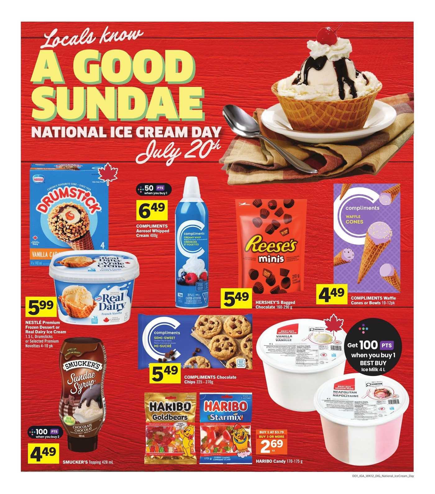 IGA (West) Flyer July 17 to 23