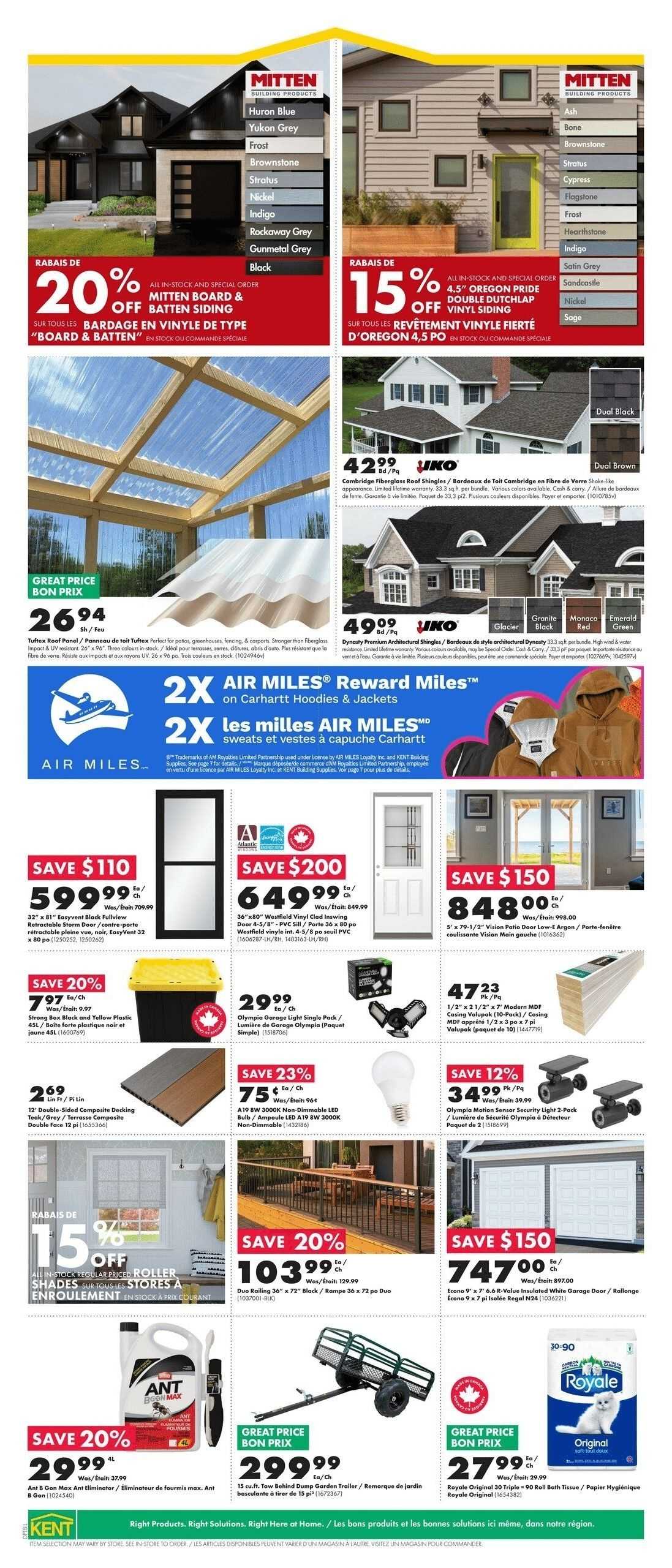 Kent Building Supplies Flyer July 17 to 23