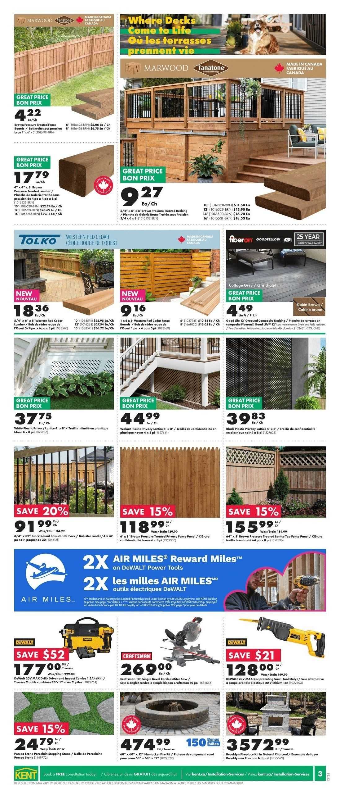 Kent Building Supplies Flyer July 17 to 23