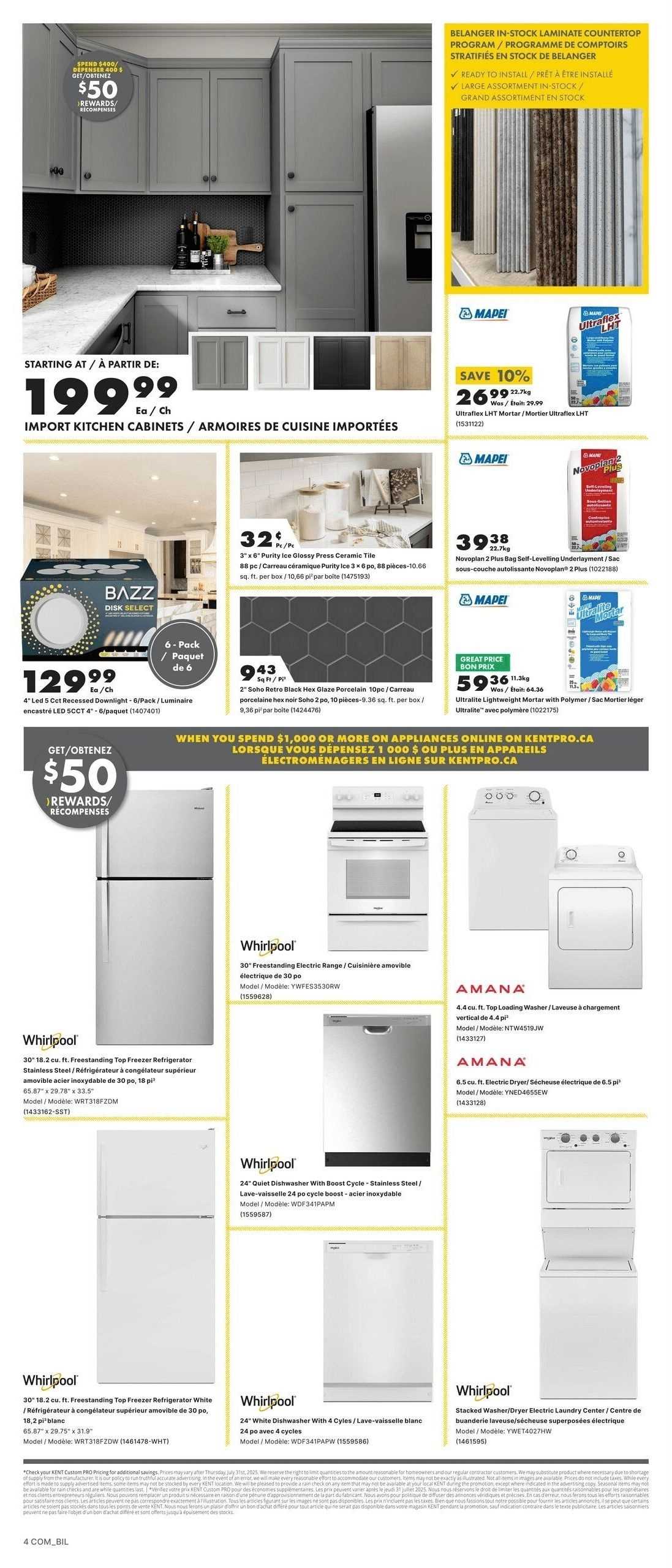 Kent Pro Flyer July 1 to 31