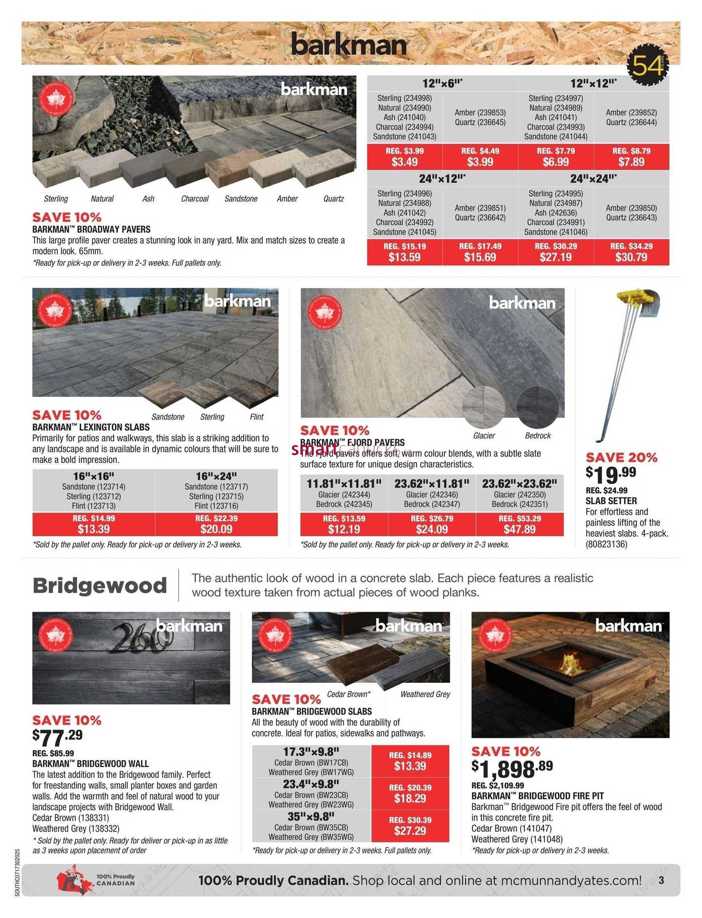 McMunn & Yates Building Supplies Flyer July 17 to 30