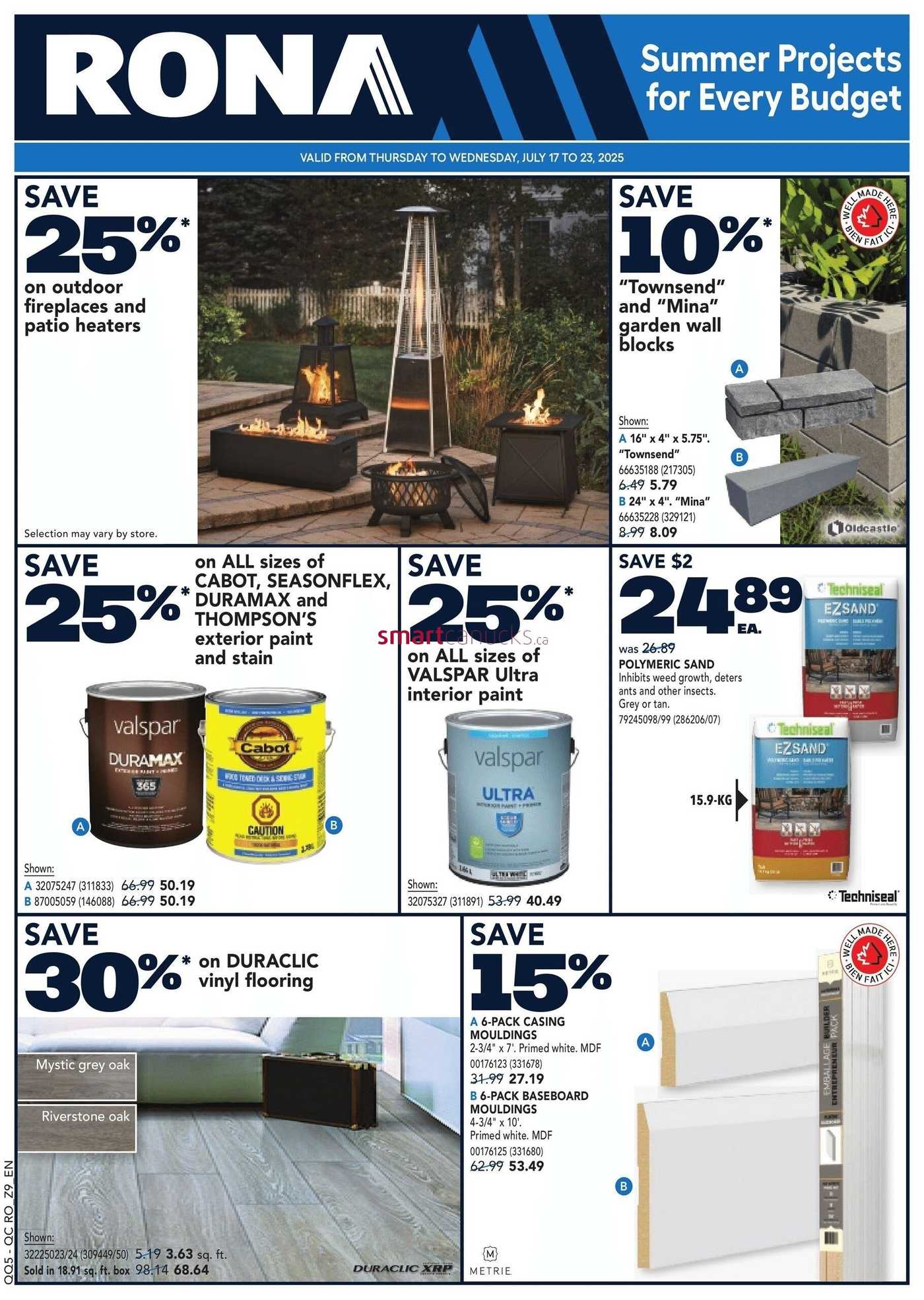 Rona & Rona+ (QC) Flyer July 17 to 23