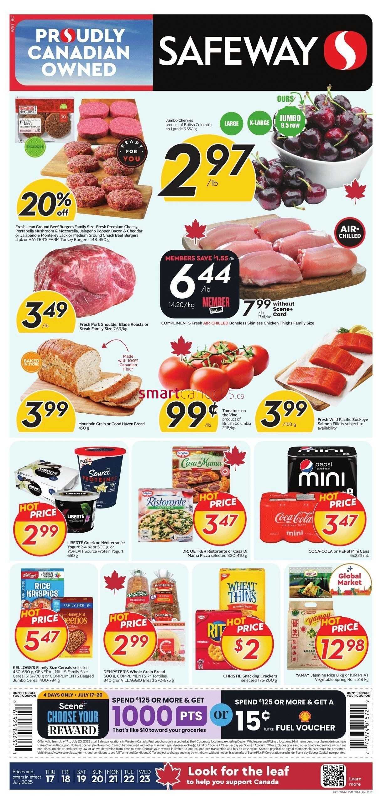 Safeway (BC) Flyer July 17 to 23