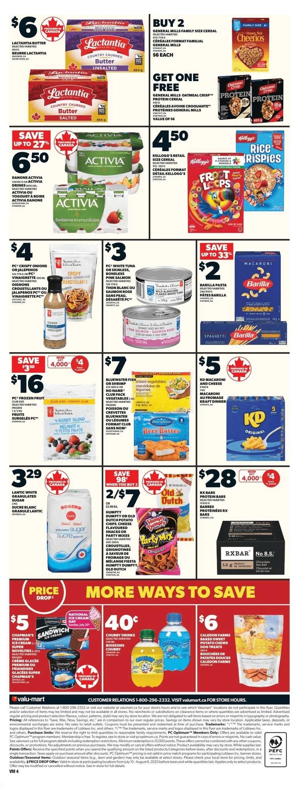 Valu-mart Flyer July 17 to 23