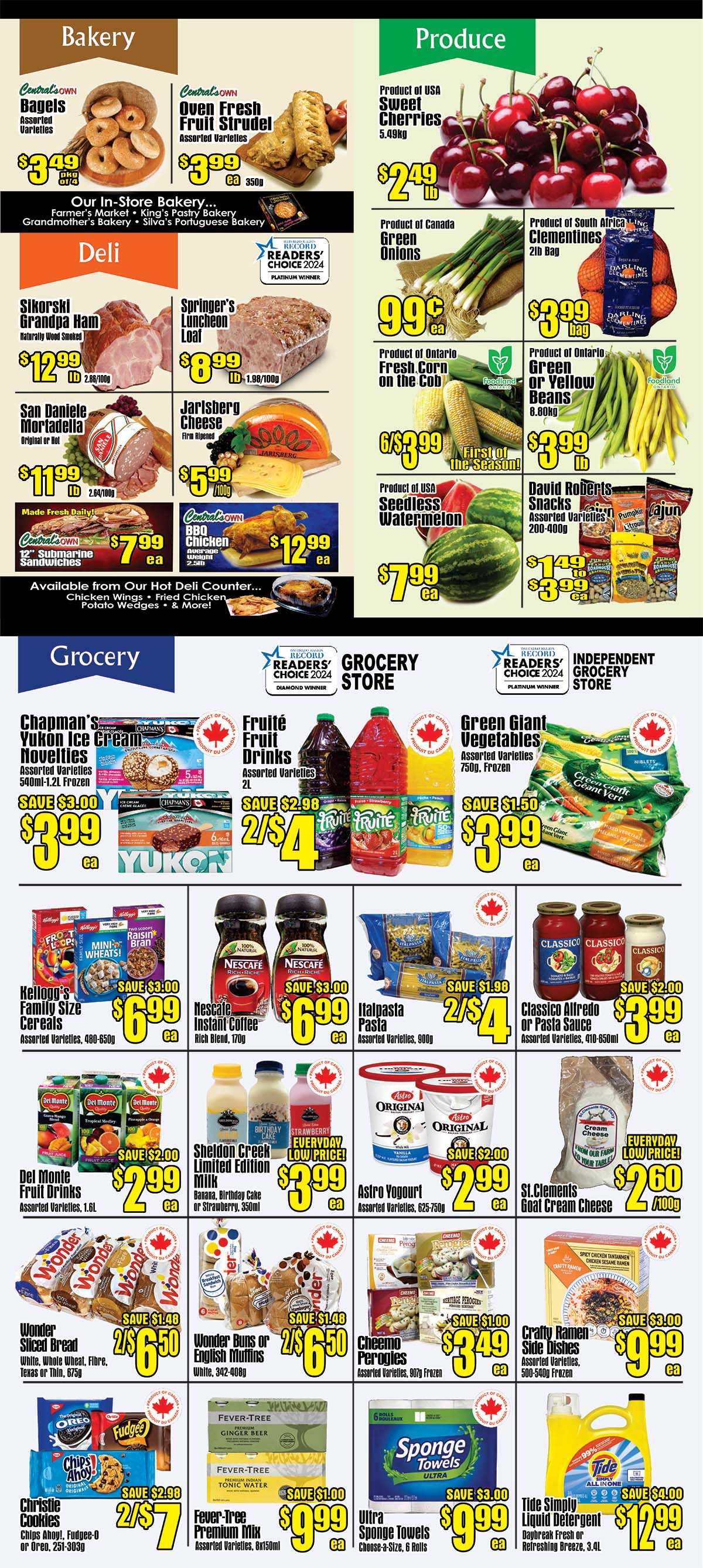Central Fresh Market Flyer July 17 to 23