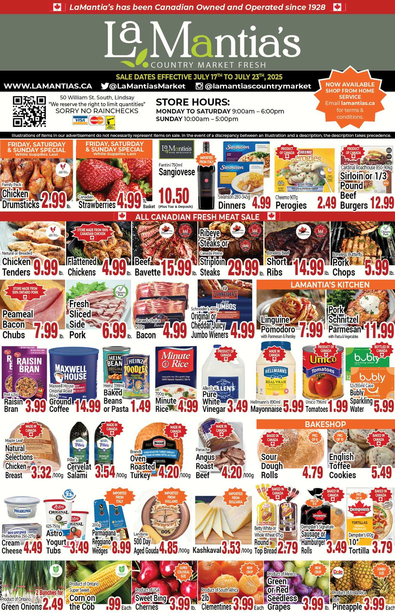LaMantia's Flyer July 17 to 23
