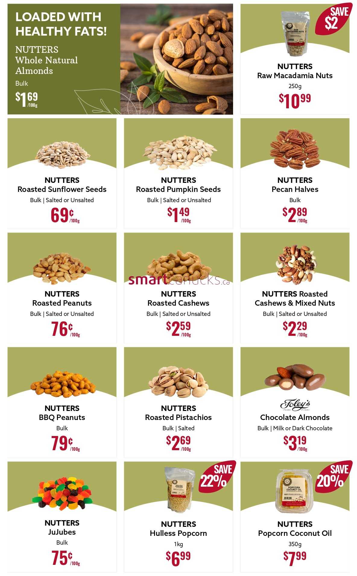 Nutters Everyday Naturals Flyer July 17 to 26