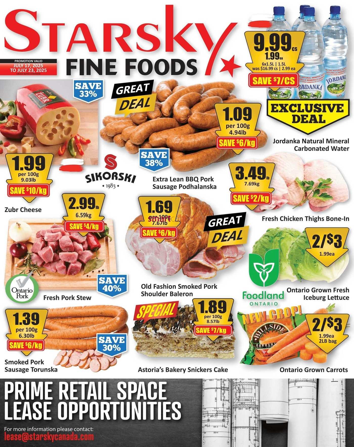 Starsky Foods Flyer July 17 to 23