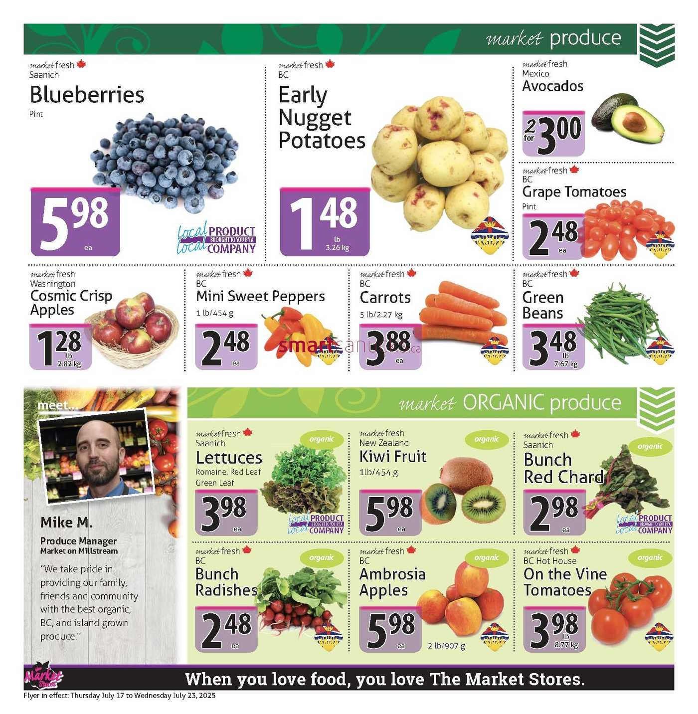 The Market Stores Flyer July 17 to 23