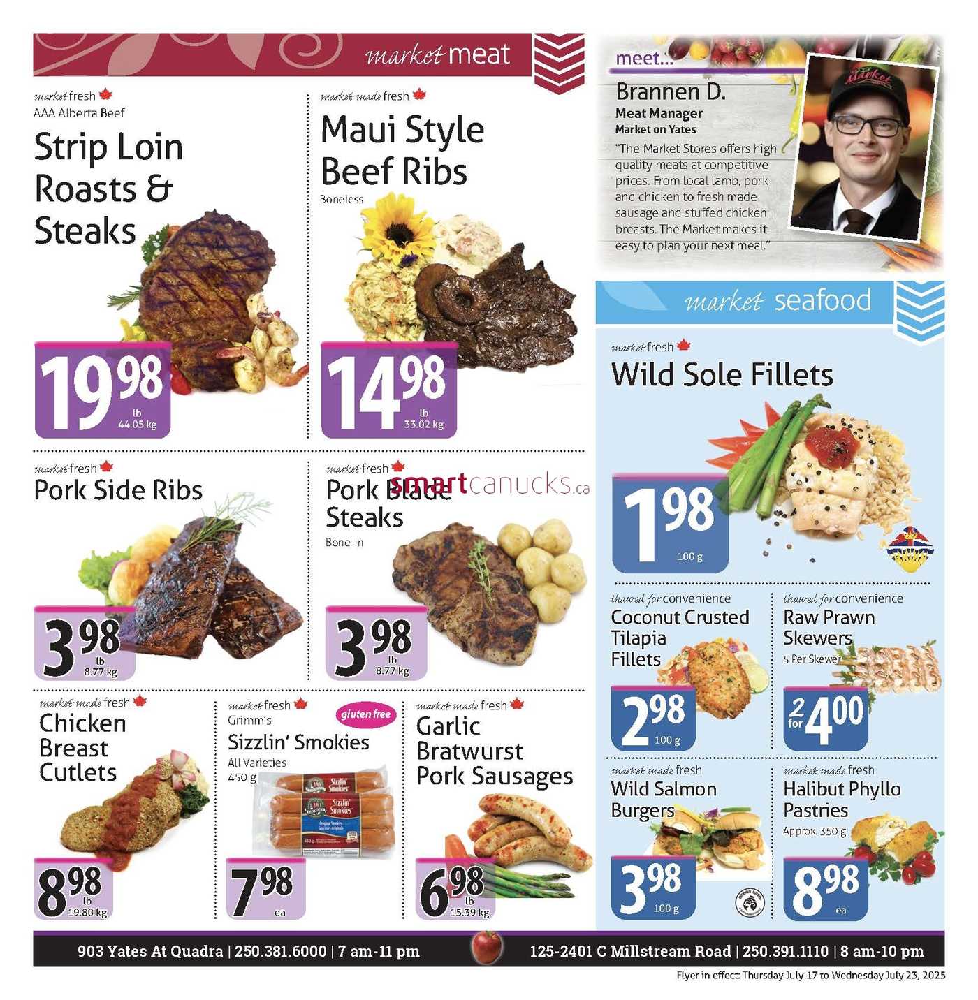 The Market Stores Flyer July 17 to 23