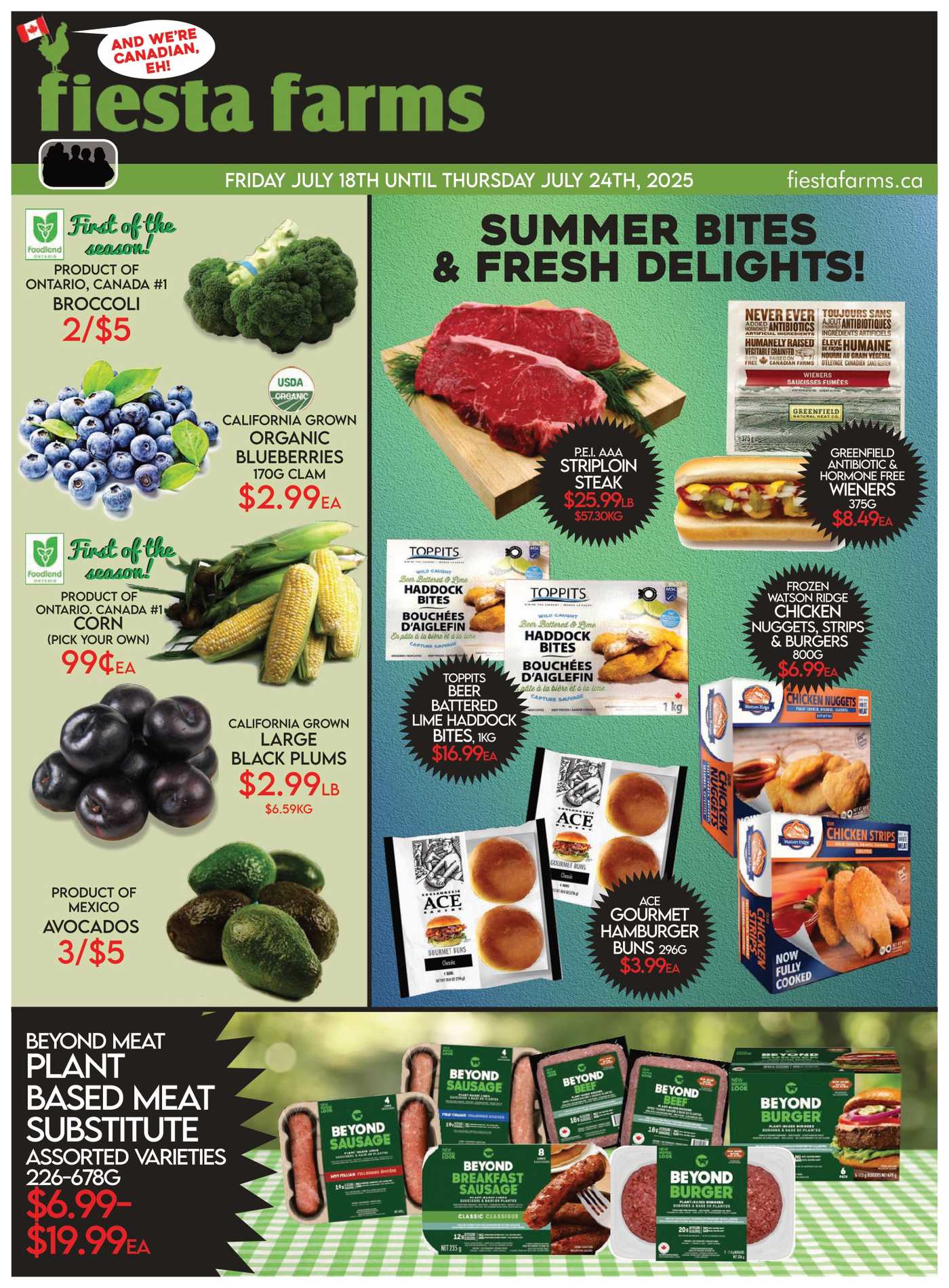 Fiesta Farms Flyer July 18 to 24