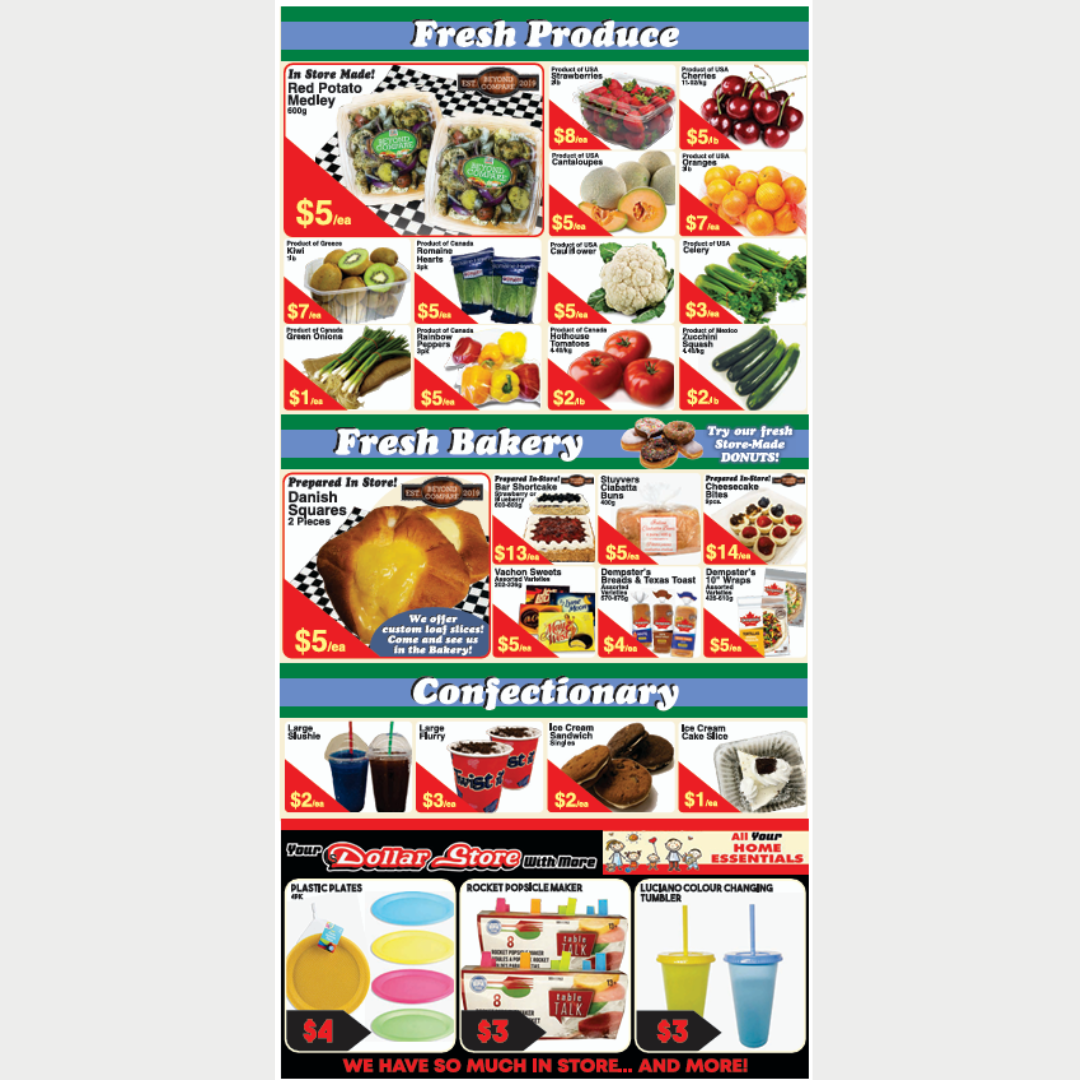 Fresh Market Foods Flyer July 18 to 24