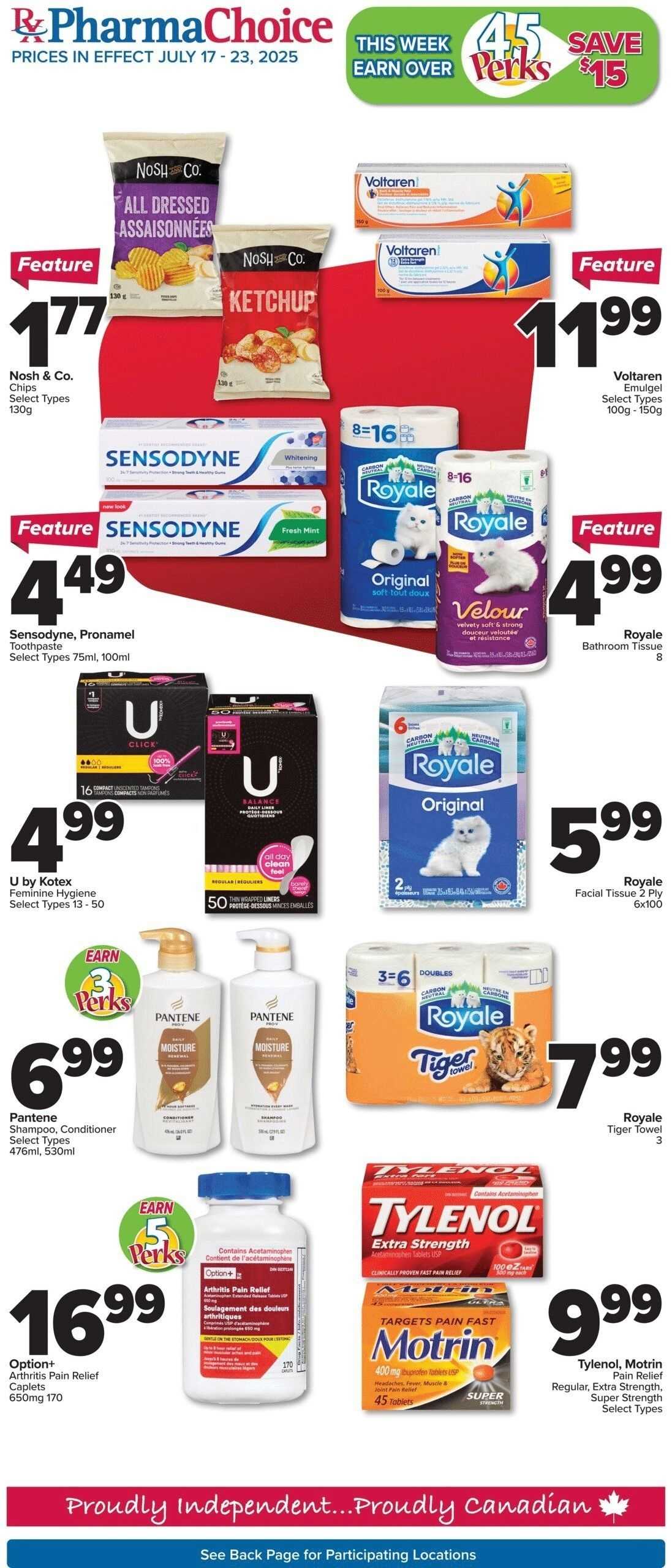 PharmaChoice (BC, AB, SK & MB) Flyer July 17 to 23